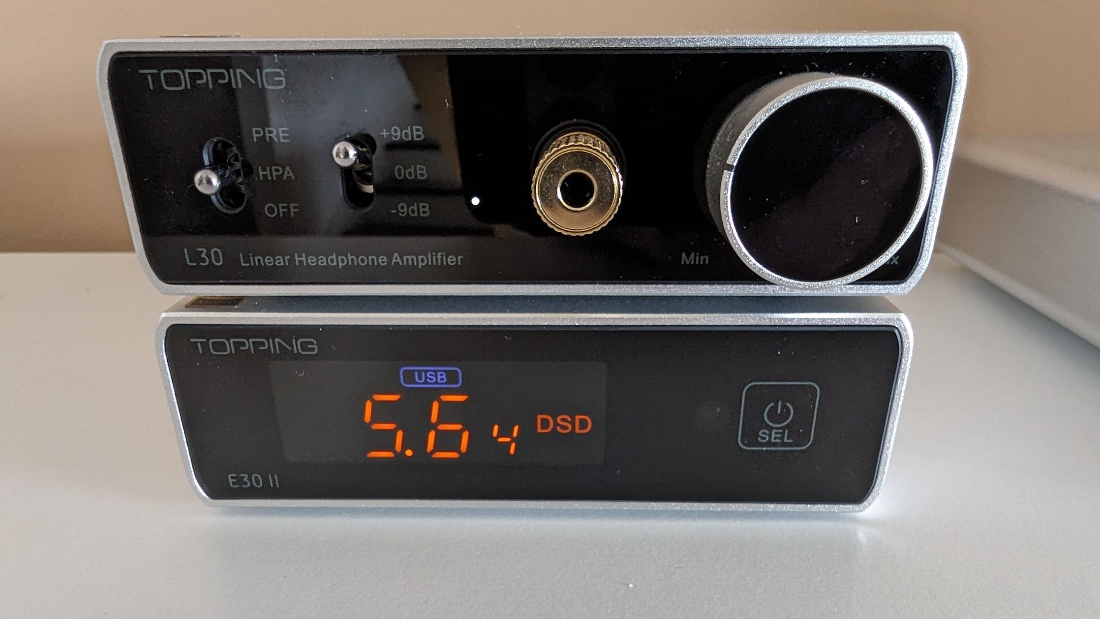 Topping L30 Headphone Amplifier and Topping E30II DAC - Stereo, Home ...