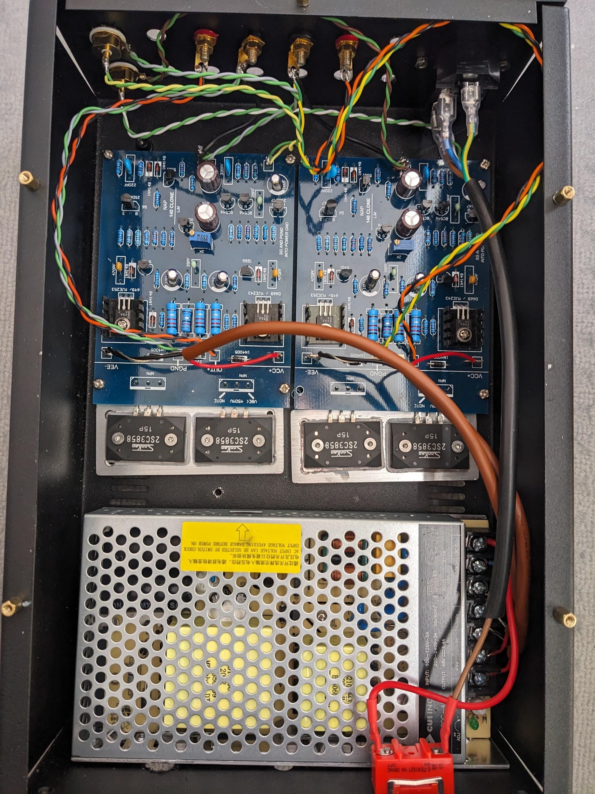 Naim Nap 140 Clone Kit - No sound at all - DIY Audio Projects - StereoNET