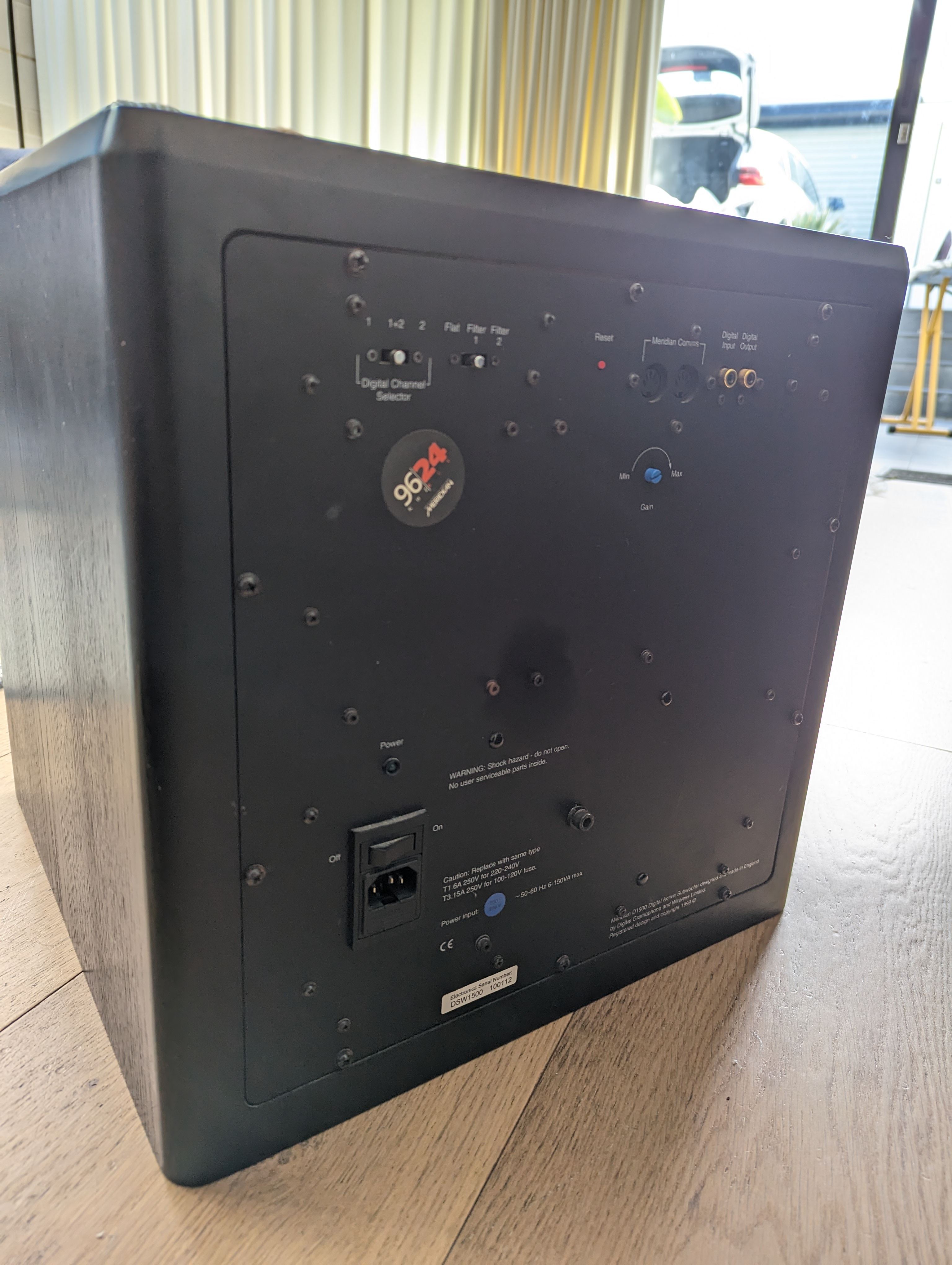 Meridian D1500 (96/24 version) Subwoofer |﻿ Stereo, Home Cinema ...