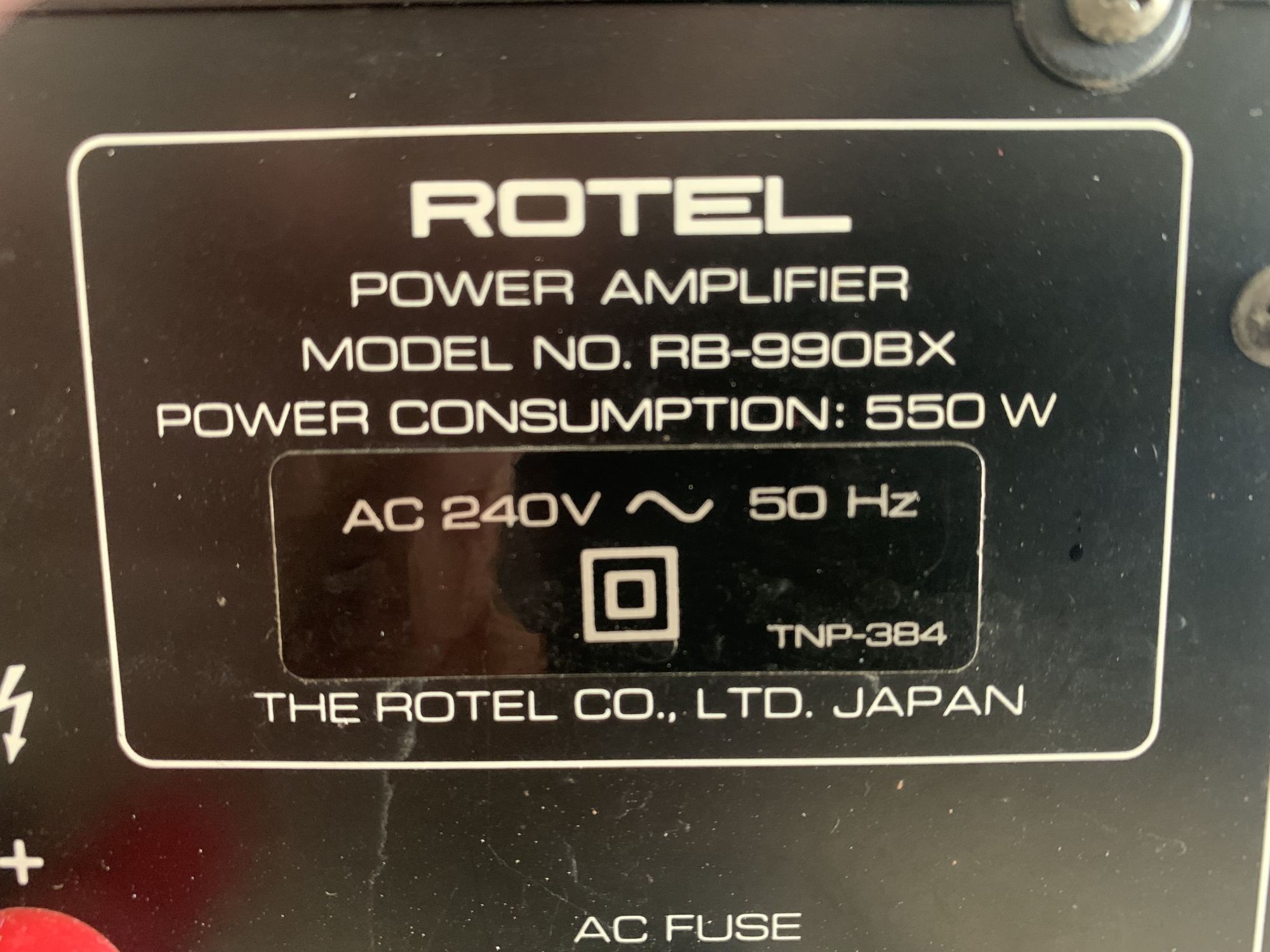 Rotel RB-990BX Power Amplifier - Stereo, Home Cinema, Headphones ...