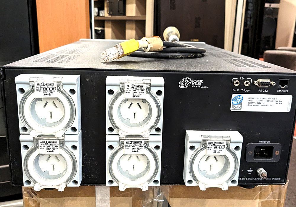 Torus CS16AVR Power Isolation Unit - Commercial Classifieds - StereoNET