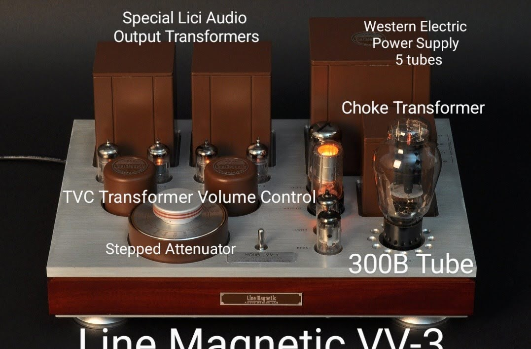 Line Magnetic VV-3 Preamp ~ 300B Western Electric Design - Stereo, Home Cinema, Headphones ...