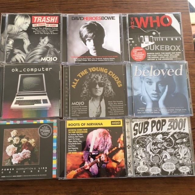 MOJO Magazine CD's x 73 in Jewel Cases - Vinyl, CD, and Blu-ray - StereoNET