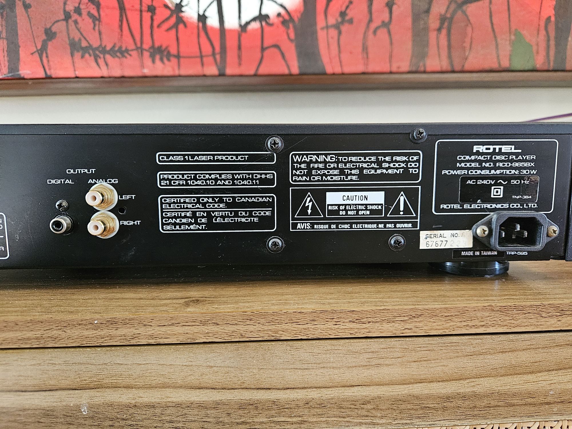 Rotel RCD-965BX CD player - Stereo, Home Cinema, Headphones Components ...