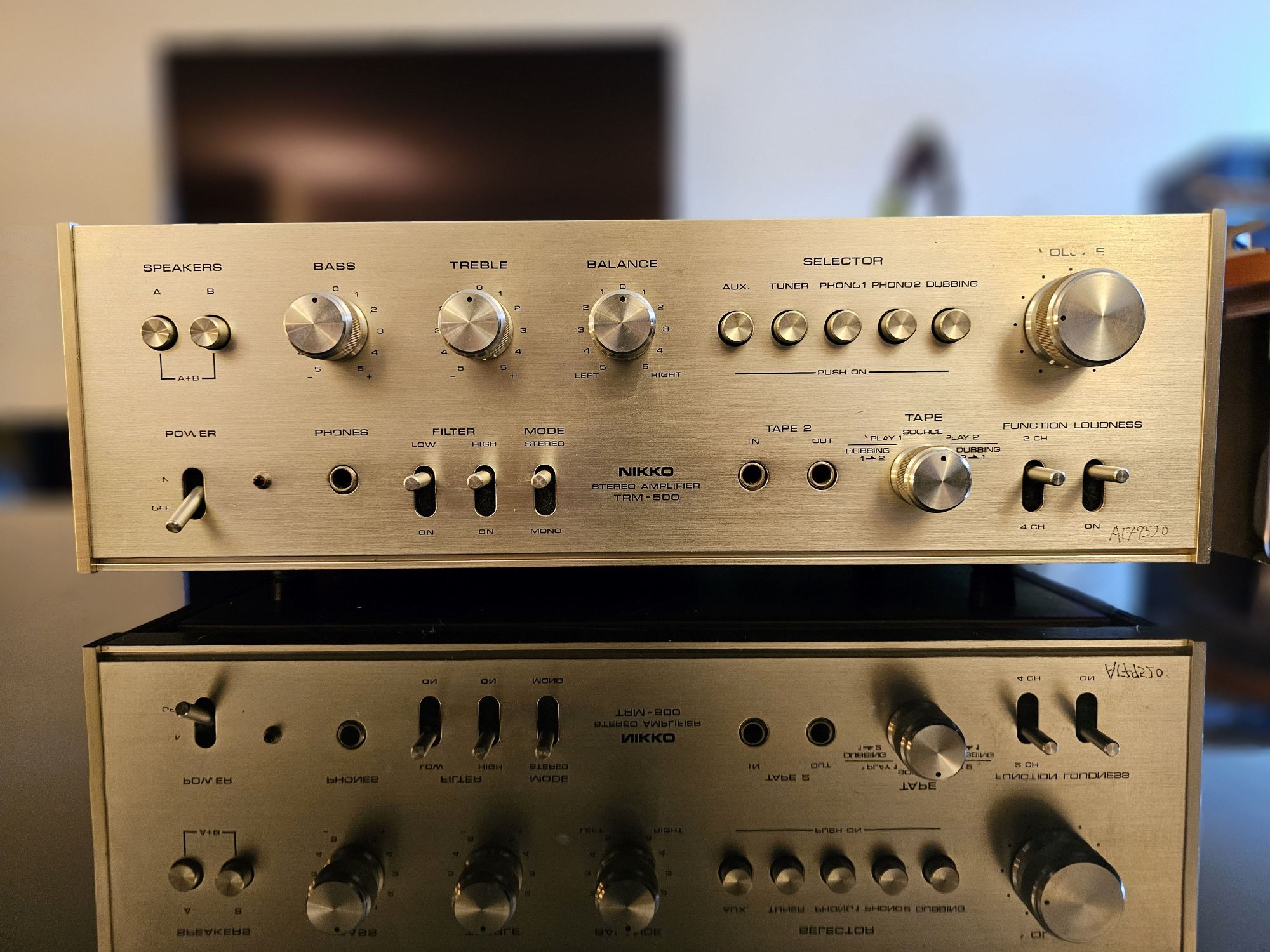 Nikko TRM-500 Intergrated Amplifier - Stereo, Home Cinema, Headphones ...