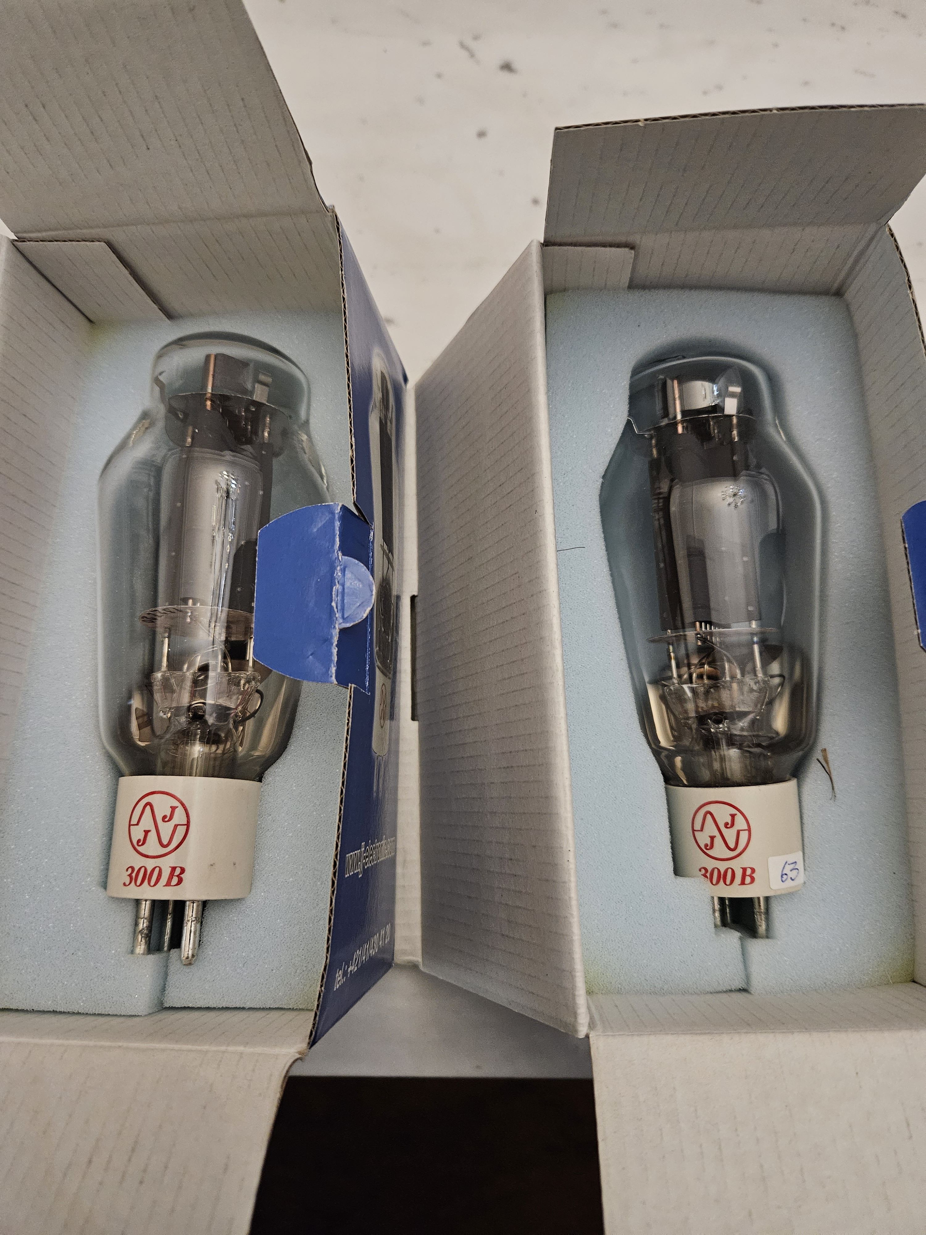 JJ Electronic 300B Tubes - Hi-Fi and Cinema Cables & Accessories ...