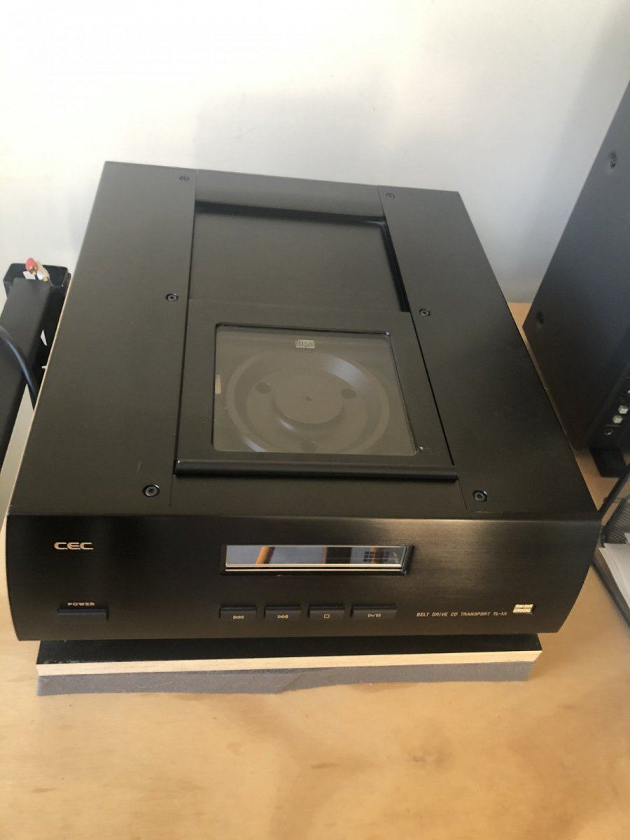C.E.C. TL-1X CD Transport -rebuilt and improved by Leviathan - Stereo ...
