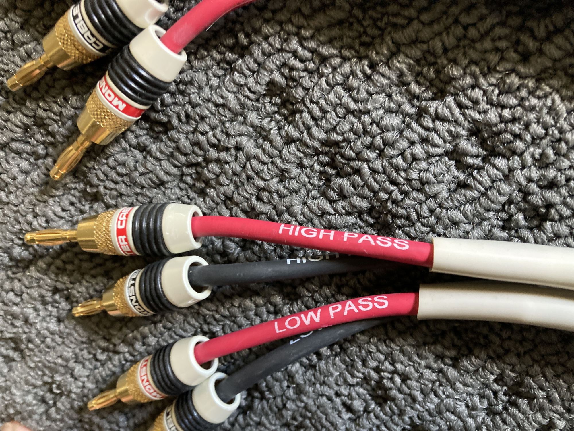 Monster M1-4S Bi-Wire Speaker Cables |﻿ Hi-Fi and Cinema Cables ...