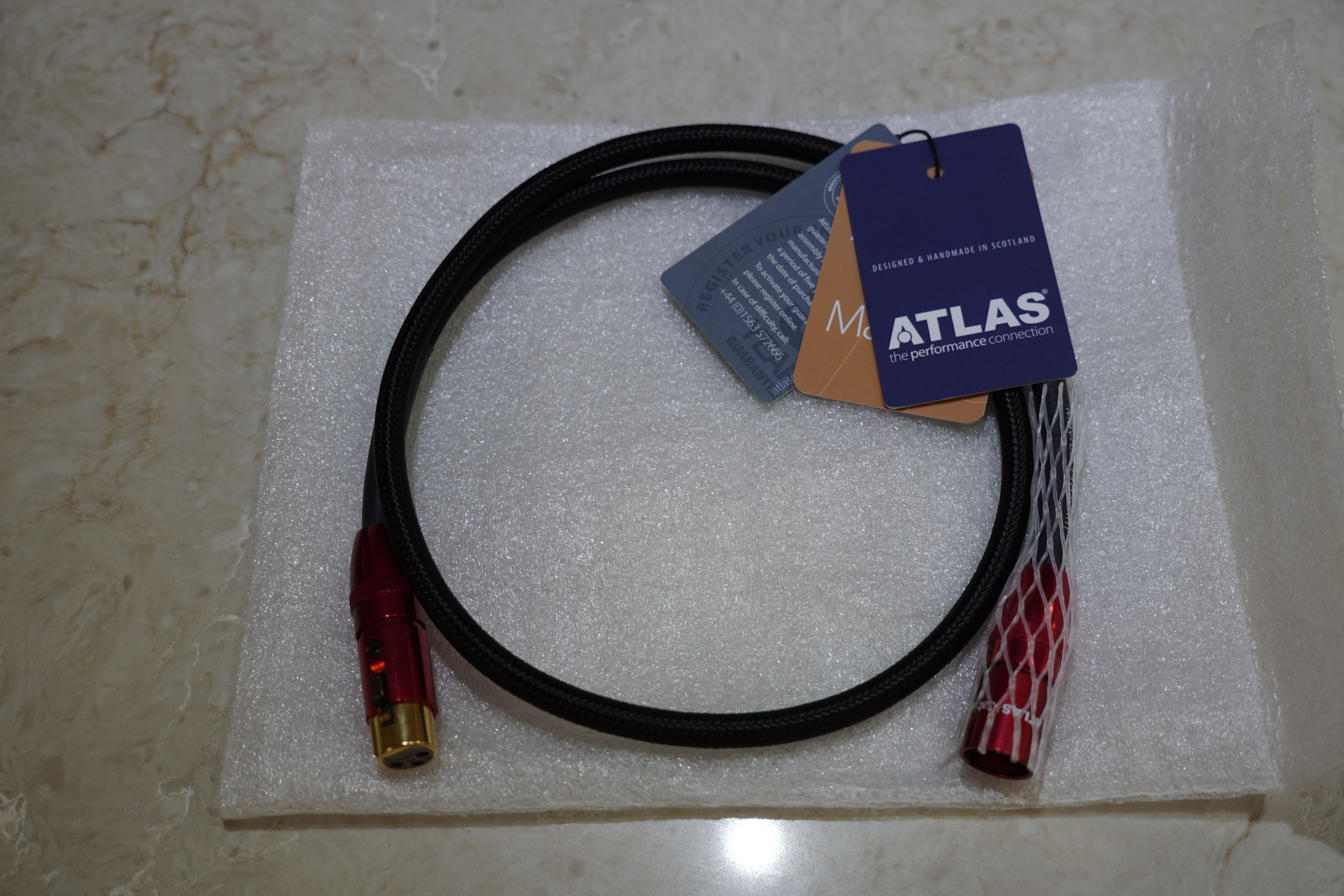 Atlas Mavros AES/EBU Digital Coaxial Cable 1M - Hi-Fi and Cinema Cables ...