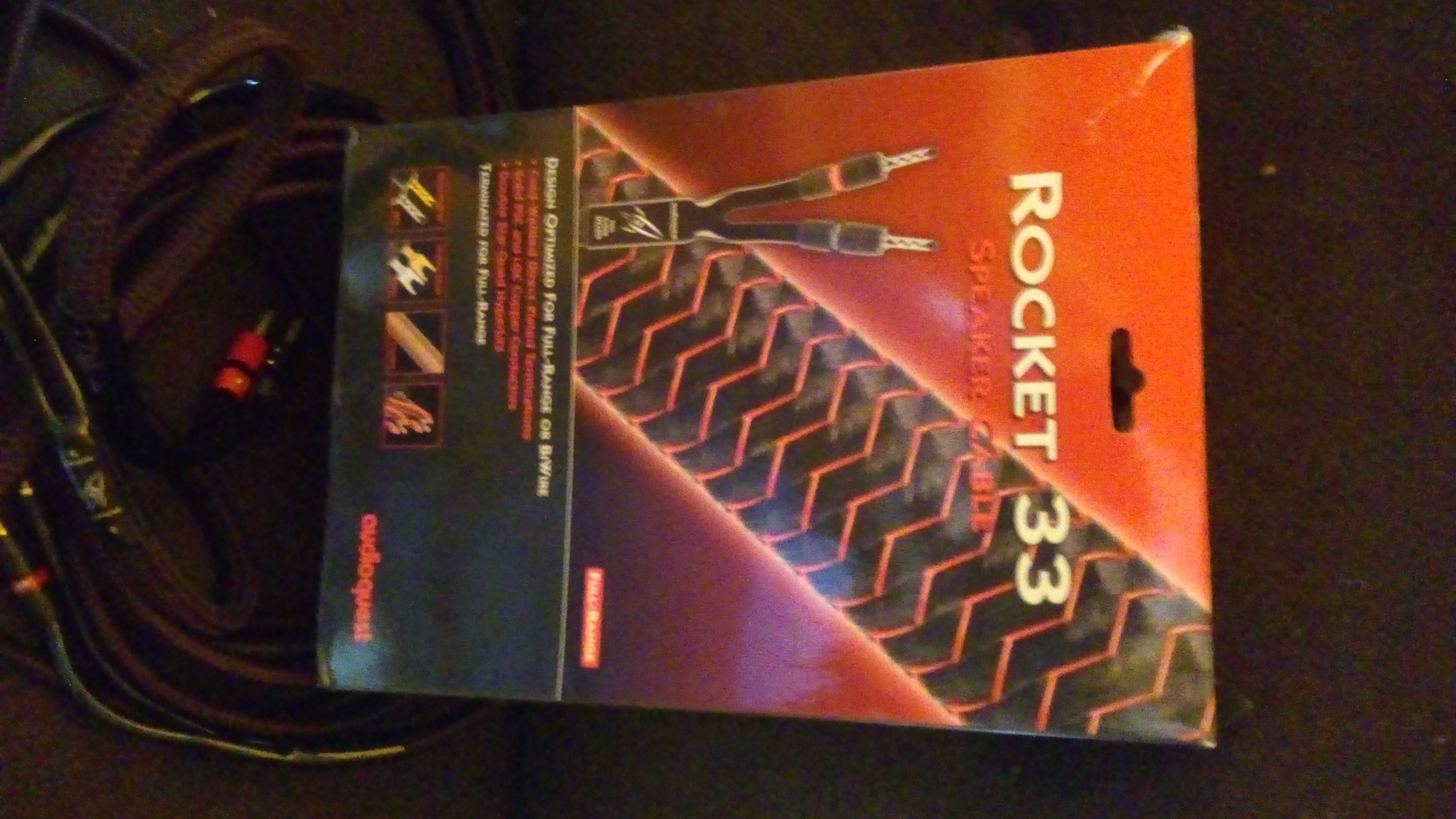 Audioquest Rocket 33 Speaker Cable - Hi-Fi and Cinema Cables ...