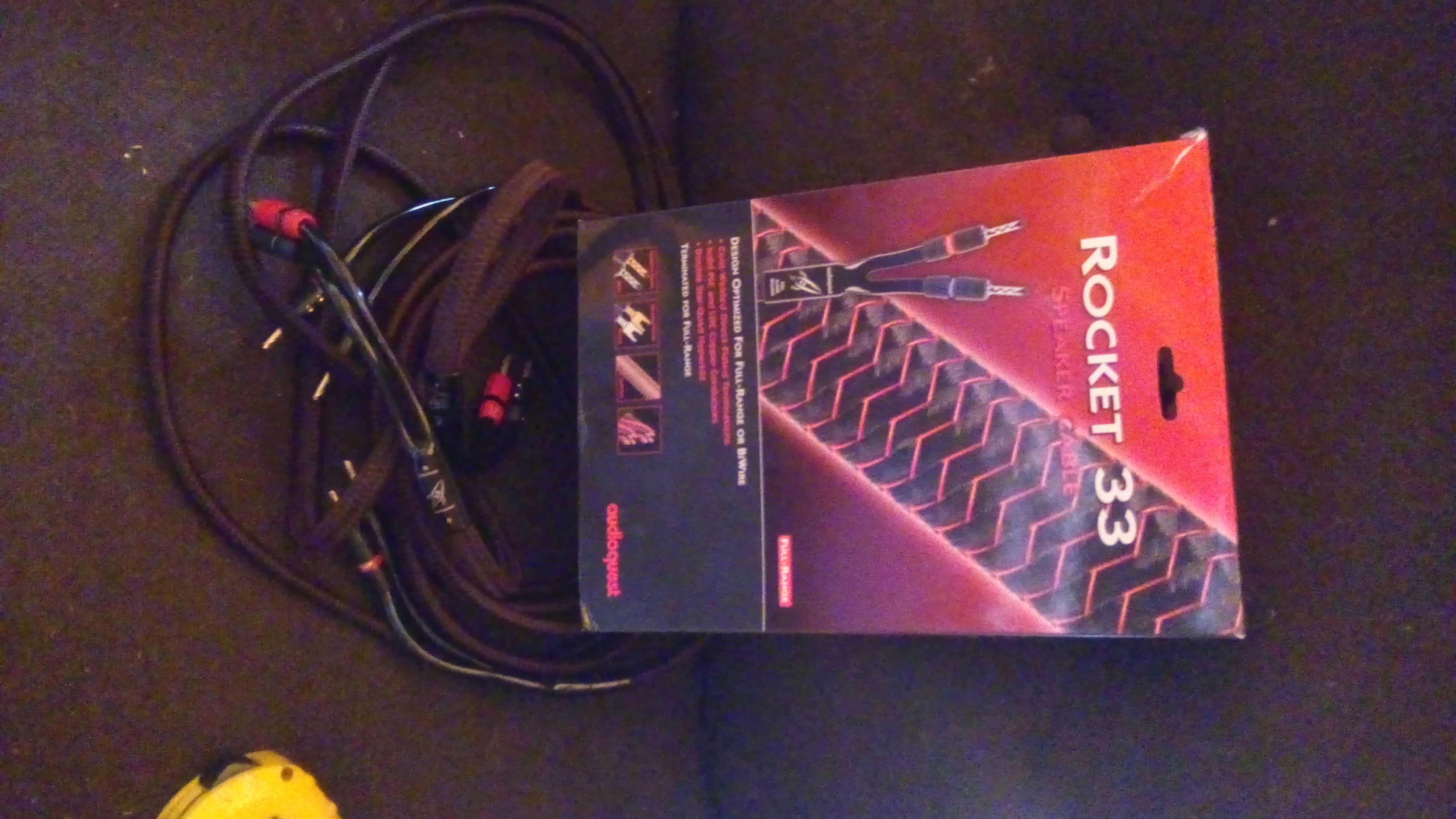 Audioquest Rocket 33 Speaker Cable - Hi-Fi and Cinema Cables ...