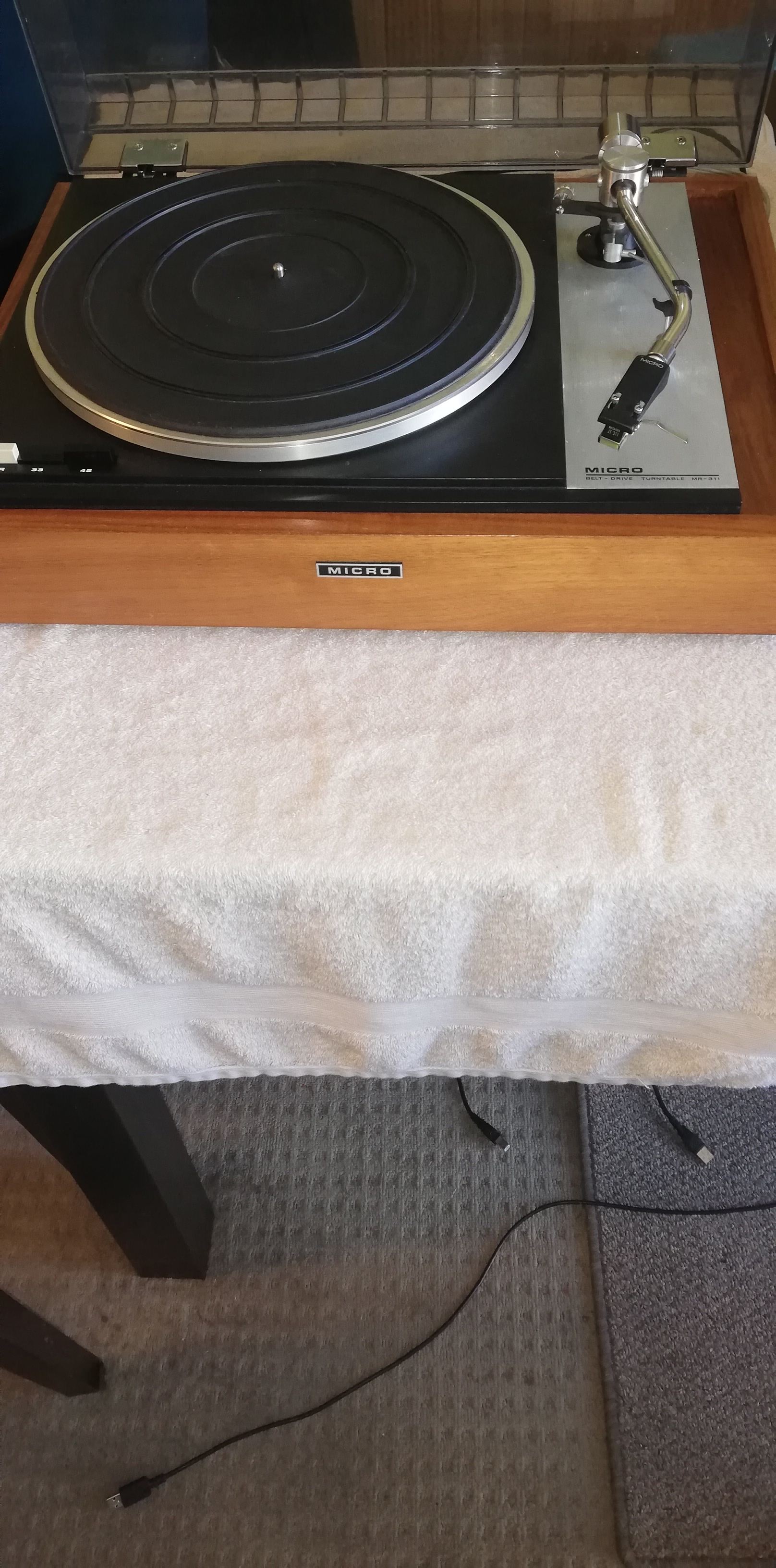 Micro Seiki MR311 Turntable and Nagaoka JT311 cart |﻿ Stereo, Home Cinema, Headphones Components