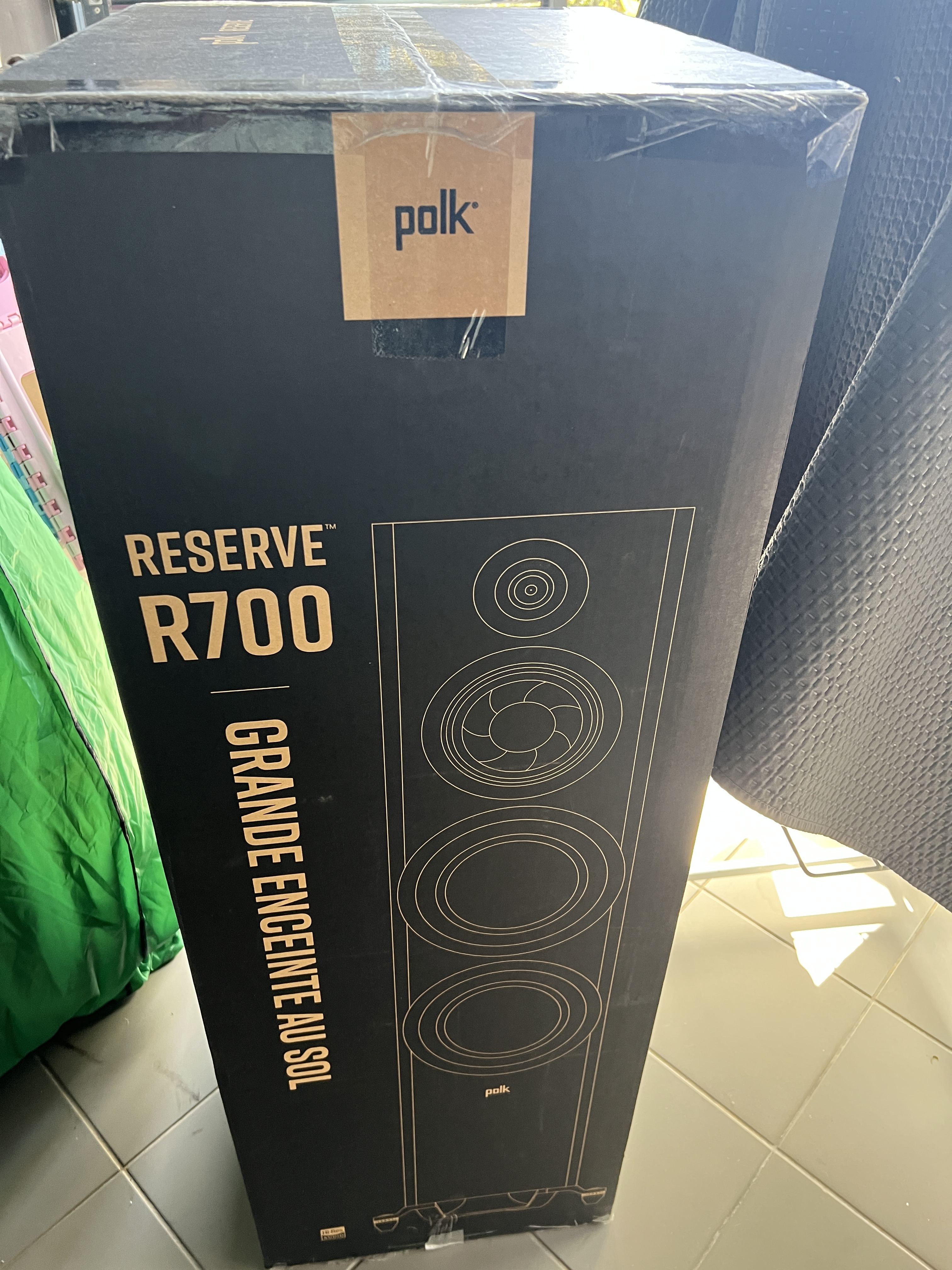 Polk R700 Reserve Series Floorstanding Speakers Pair - Stereo, Home ...