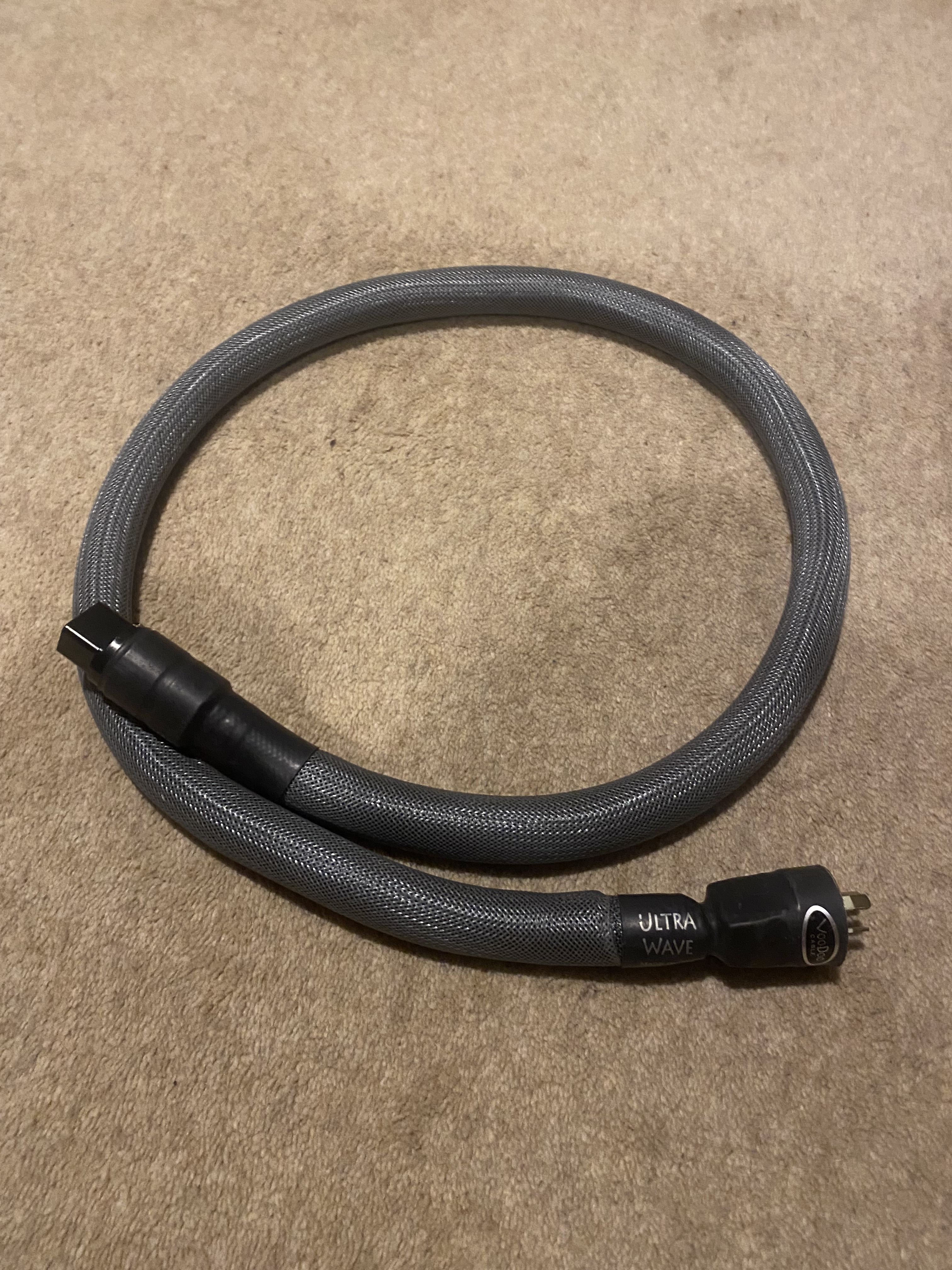 Voodoo Ultra wave Power cord AU-C19 - Hi-Fi and Cinema Cables ...