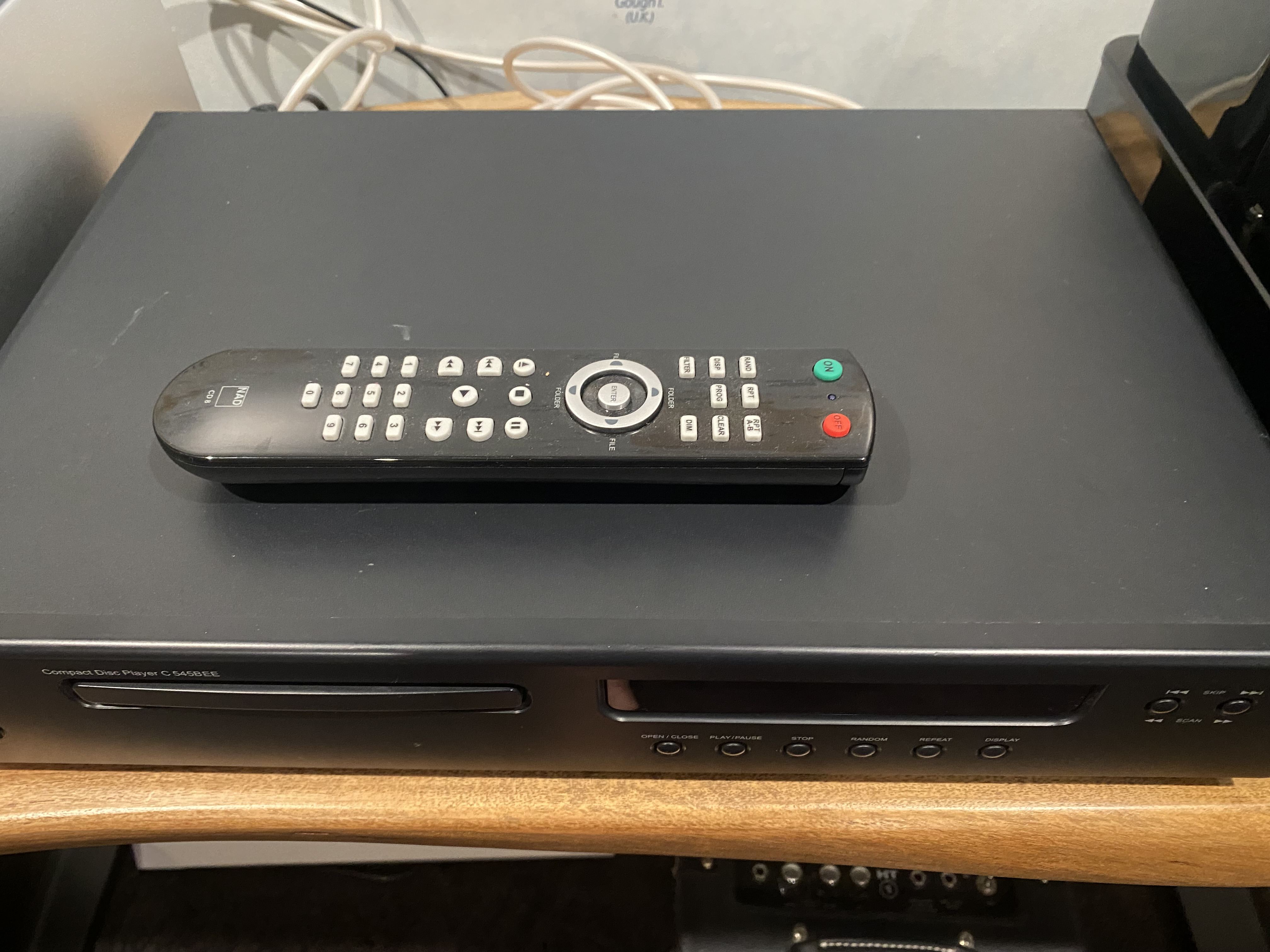NAD C545BEE Cd Player Stereo Home Cinema Headphones Components NAD C545BEE Cd Player Stereo Home Cinema Headphones Components