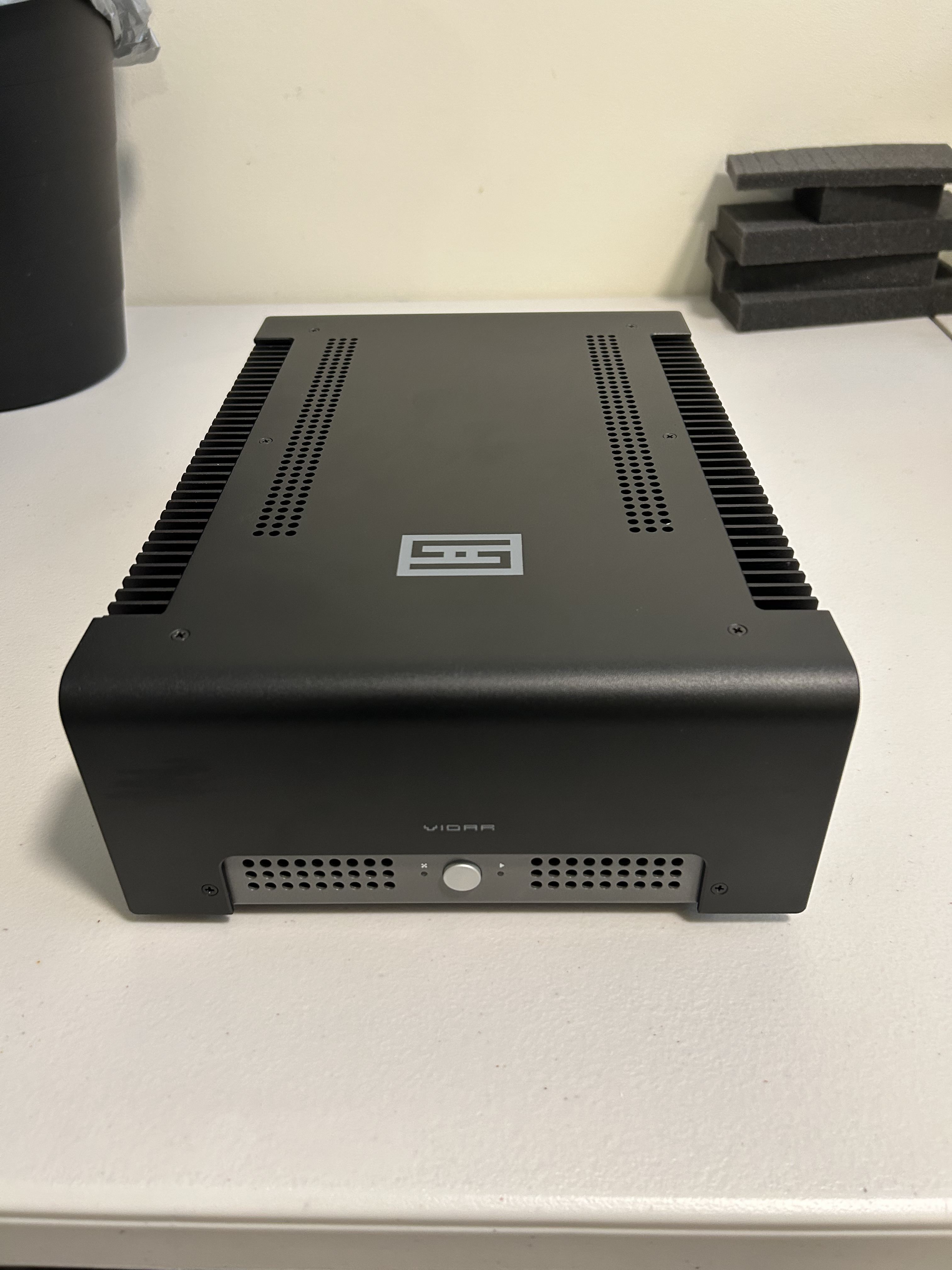 Schiit Audio Vidar Stereo/Mono Power Amplifier Black - Stereo, Home ...