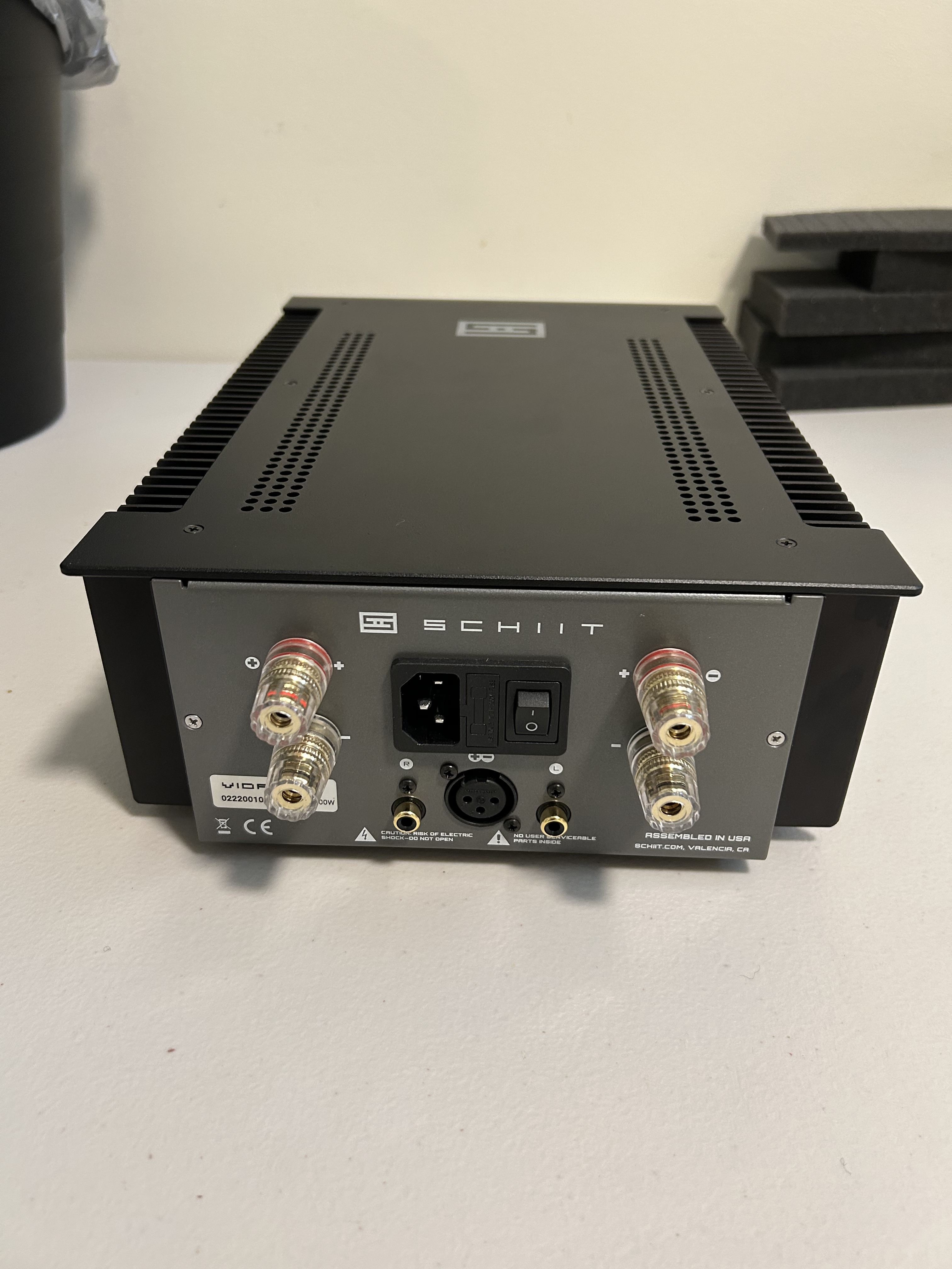 Schiit Audio Vidar Stereo/Mono Power Amplifier Black - Stereo, Home ...