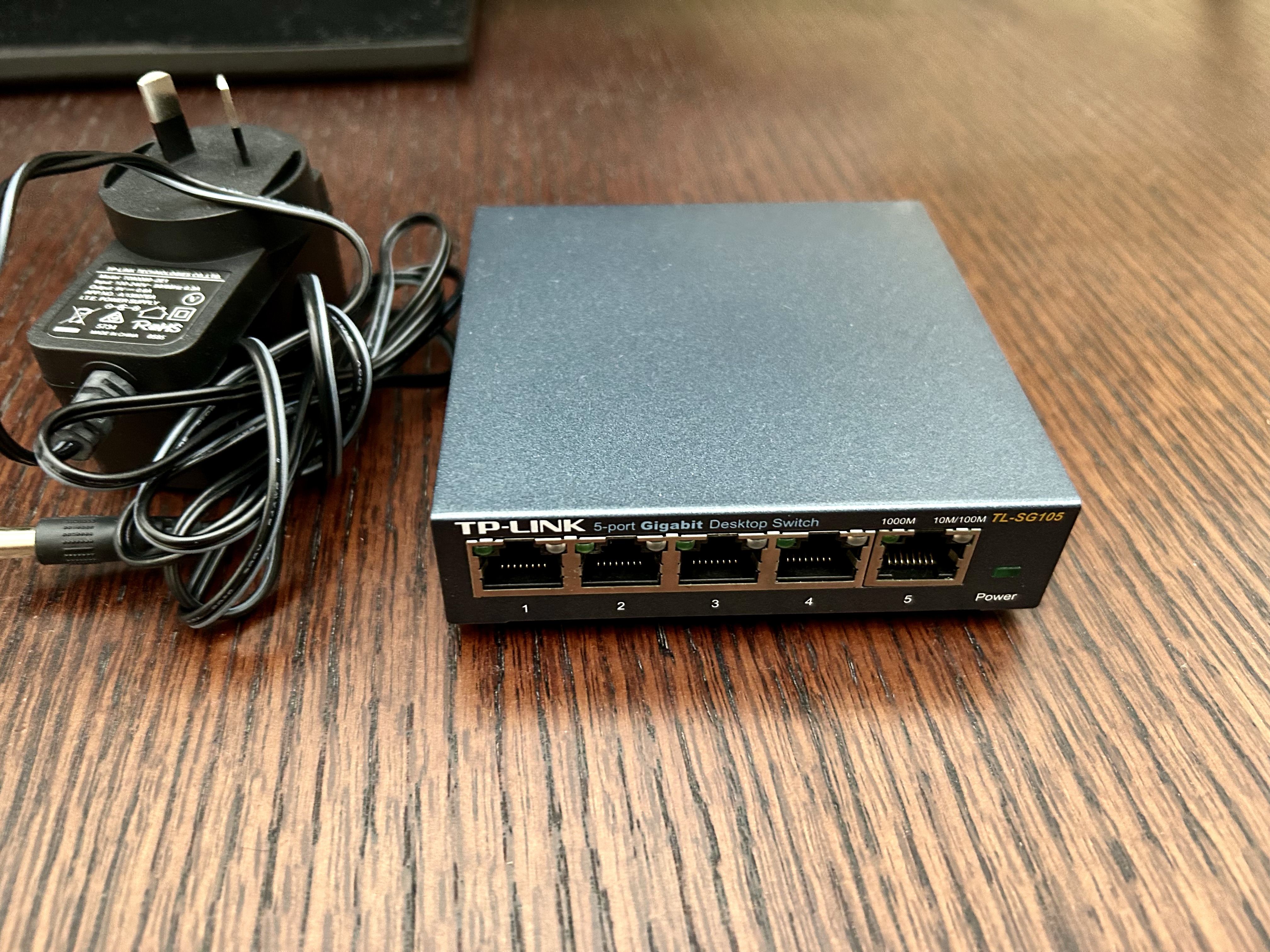 Ifi IPower 9V/2.0 Amp and TP Link 5 port Ethernet Switch |﻿ Hi-Fi and ...