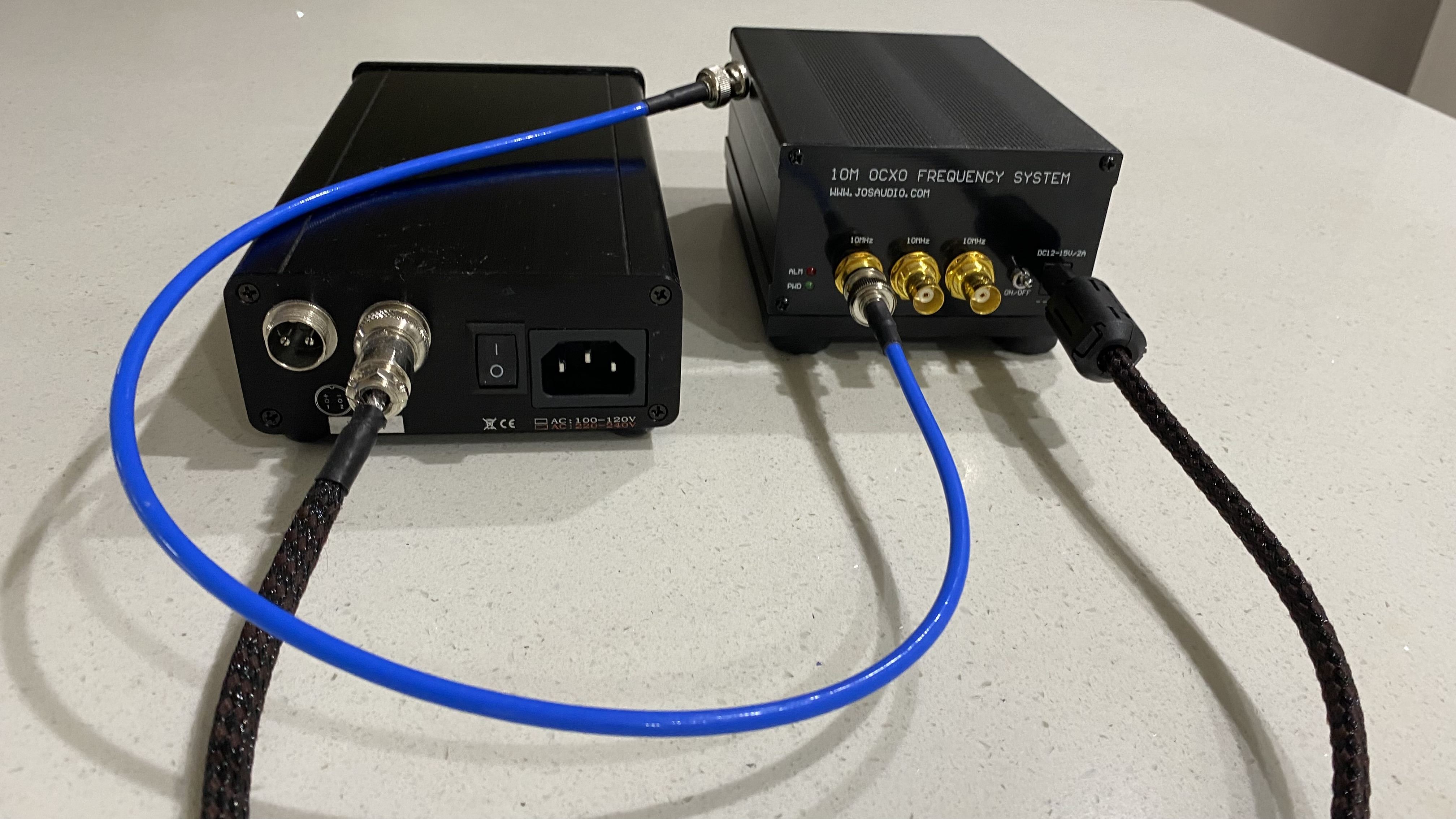 10 Mhz OCXO Clock with Low Noise Linear PSU for DACs, DDCs - Stereo ...