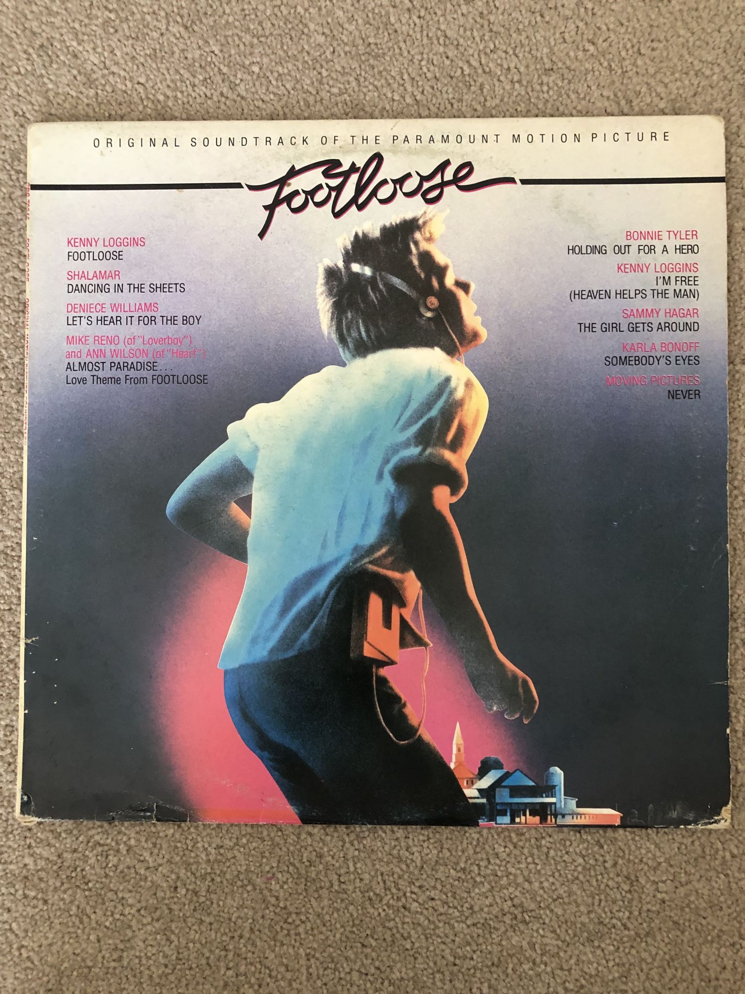 Original Soundtrack - Footloose 1984 LP Vinyl - Vinyl, CD, and Blu-ray ...