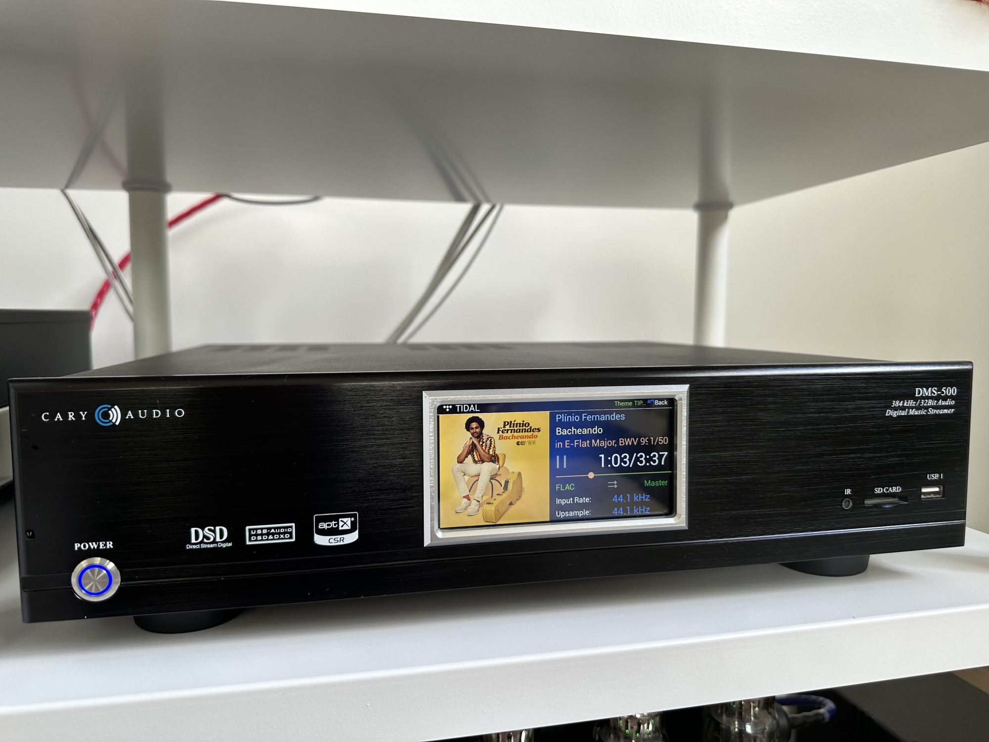 Cary Audio DMS-500 NETWORK AUDIO PLAYER - Stereo, Home Cinema ...