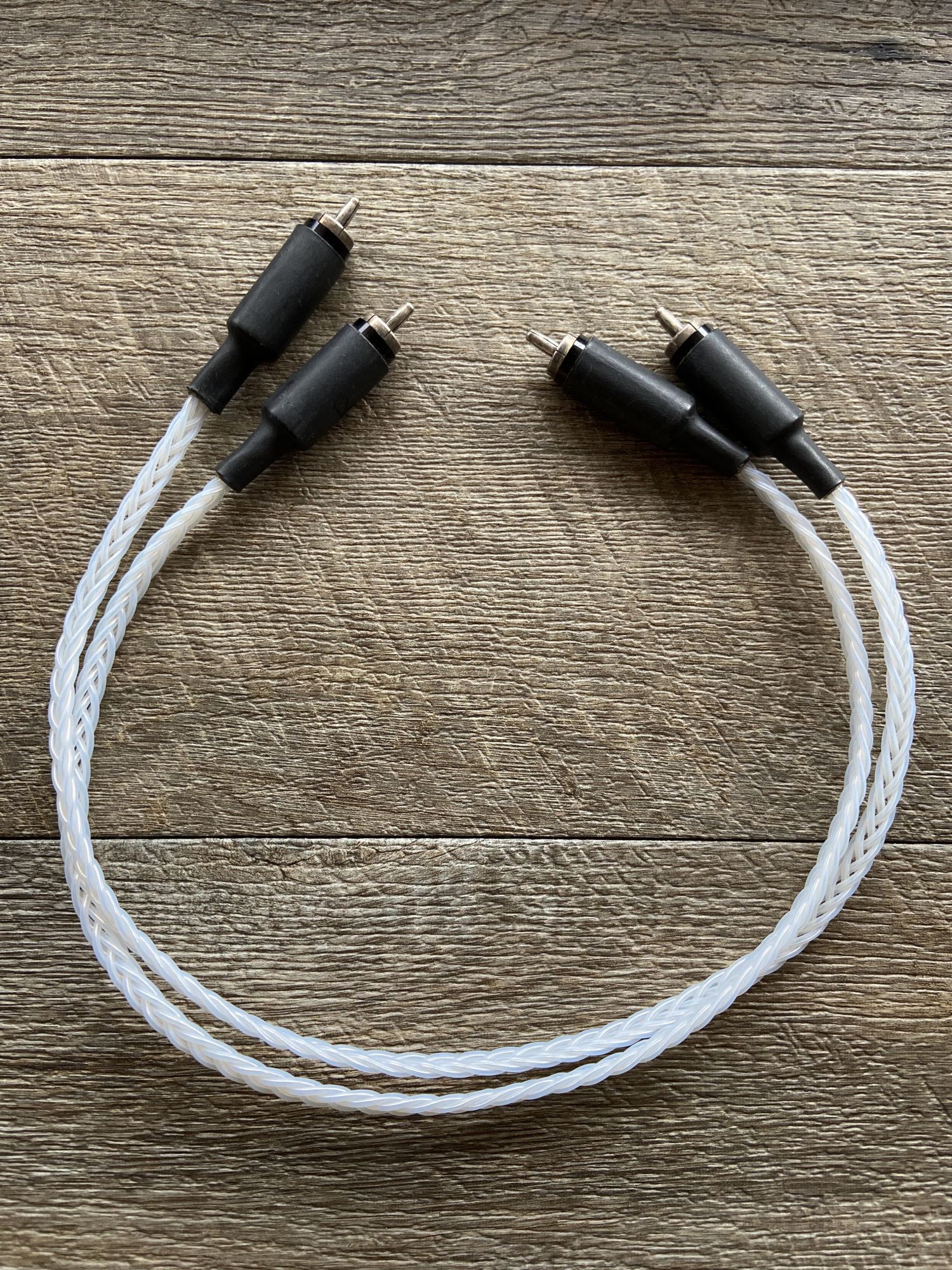 Pure Silver Litz Interconnect RCA 49cm Pending Payment - Hi-Fi and ...