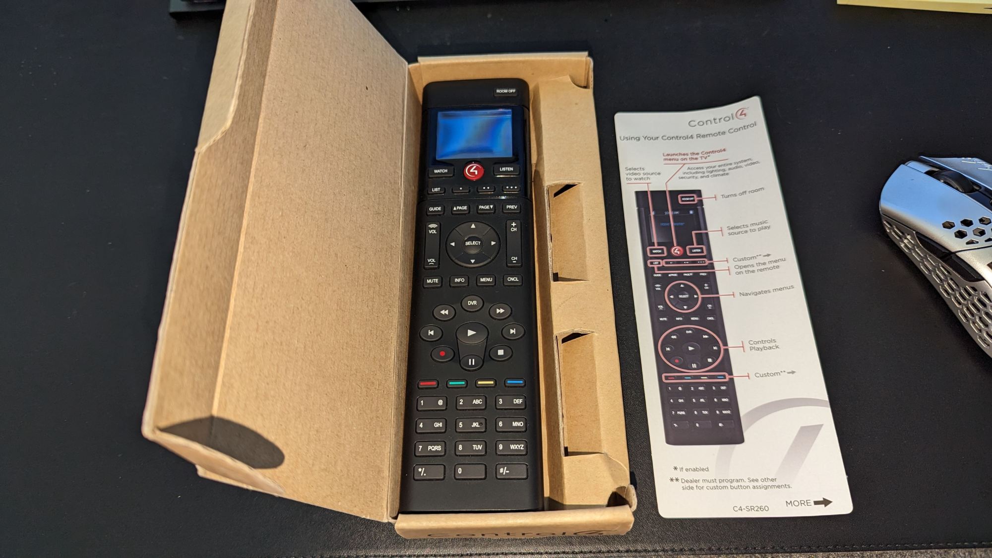 Control4 SR260 Remote Control - New - Hi-Fi and Cinema Cables & Accessories - StereoNET