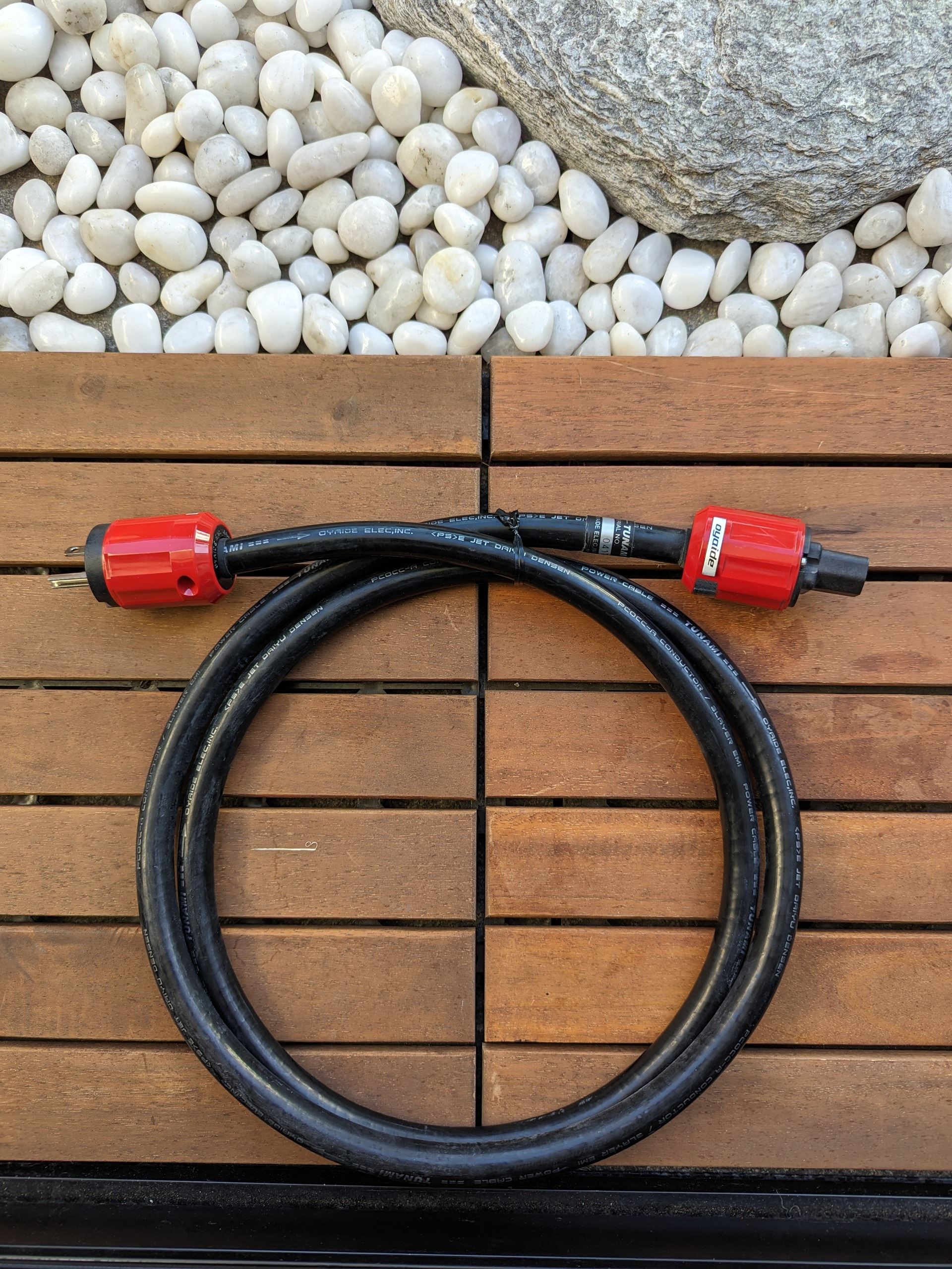 Bulk lot of 4x Oyaide 1.8m US power cables - Hi-Fi and Cinema Cables ...