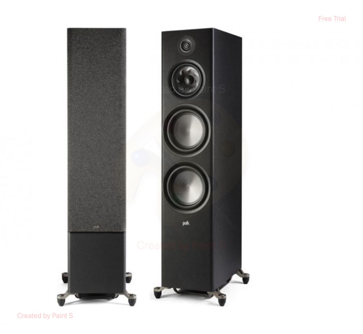 Polk R700 Reserve Series Floorstanding Speakers Pair - Stereo, Home ...