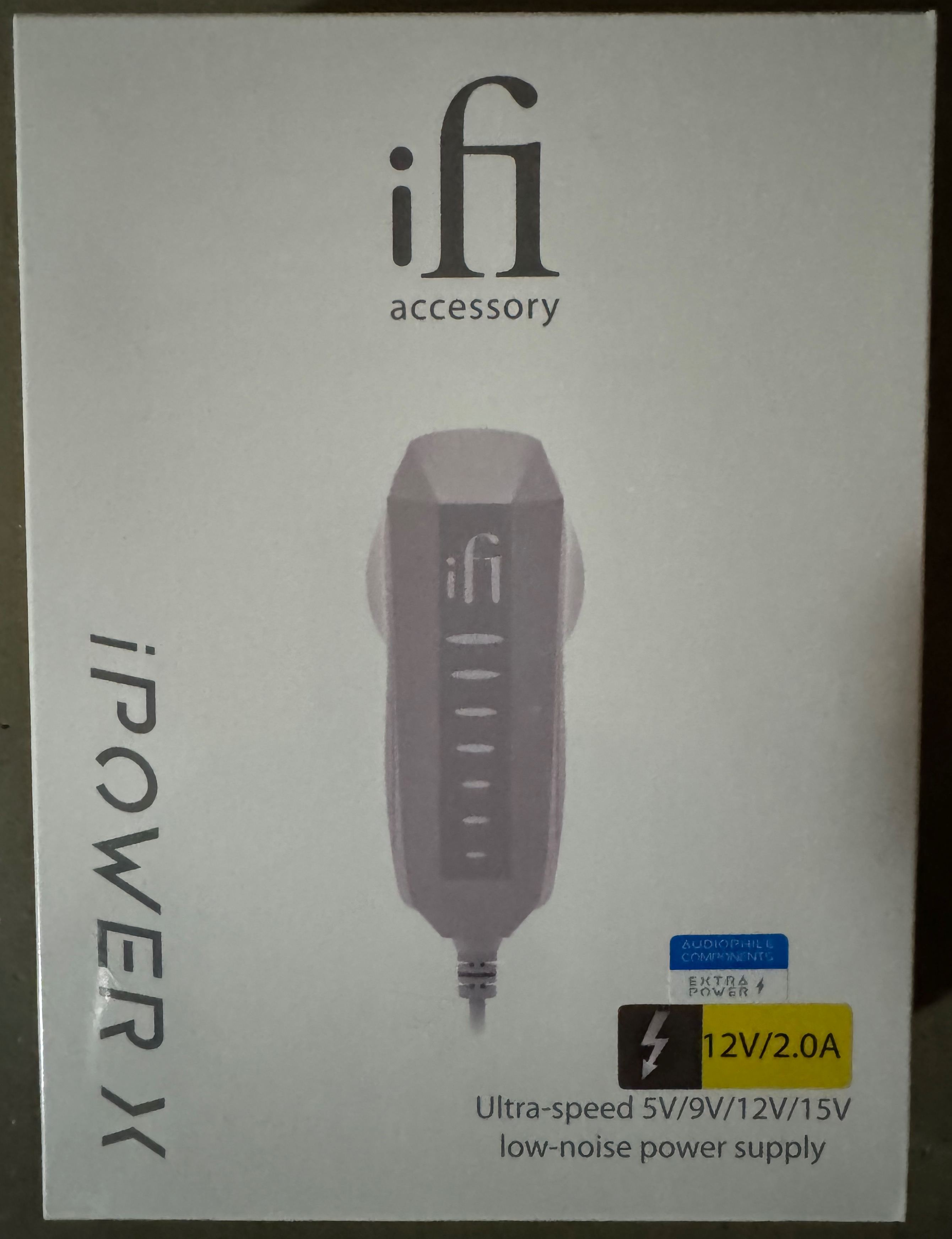 iFi Audio iPower X Low Noise Power Supply, 12V x 2.0A, BNIB - Hi-Fi and Cinema Cables ...