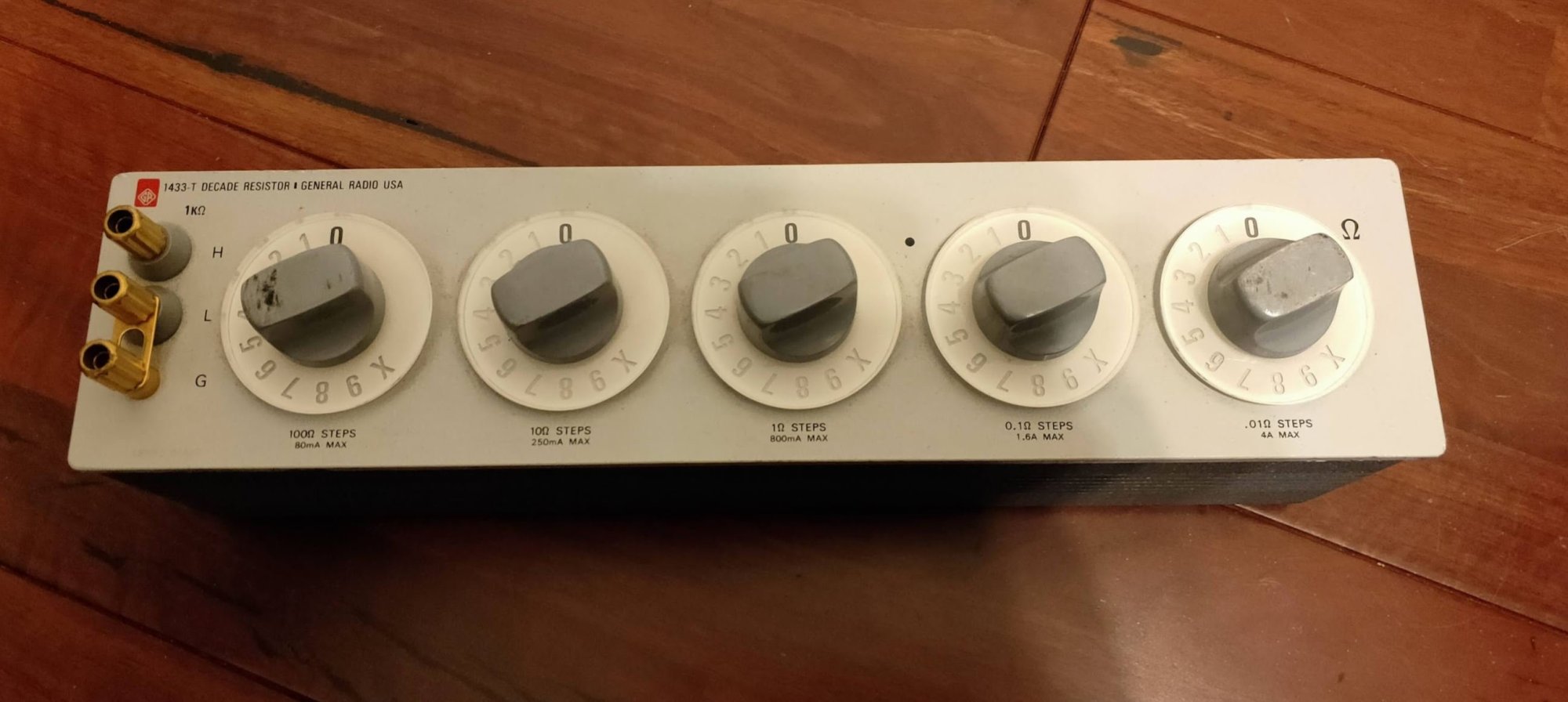 General Radio 1433-T 5-Dial Decade Resistor |﻿ Classifieds - All Other