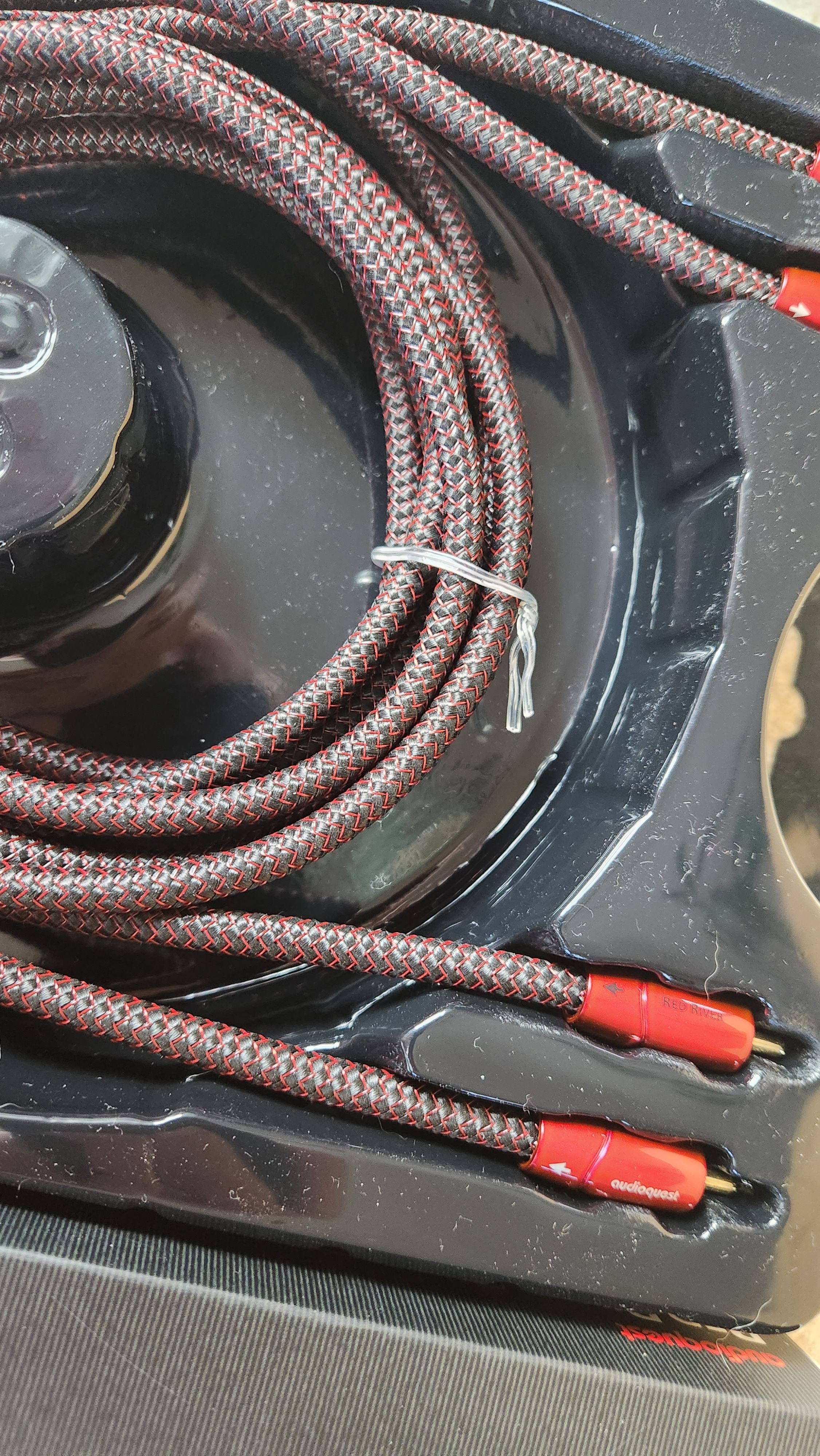 AudioQuest 1.5m Red River RCA Set |﻿ Hi-Fi and Cinema Cables & Accessories
