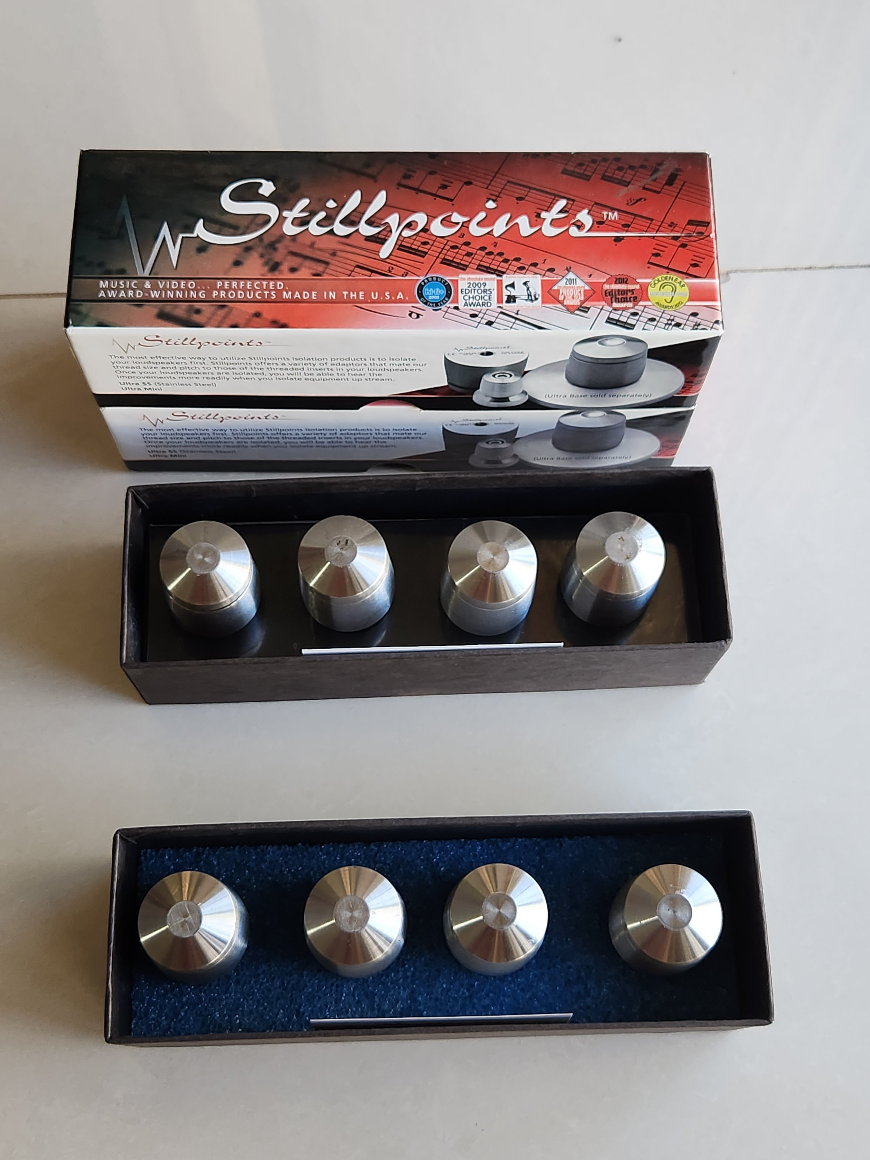 Stillpoints Ultra SS v1 (2 sets of 4) - Hi-Fi and Cinema Cables ...