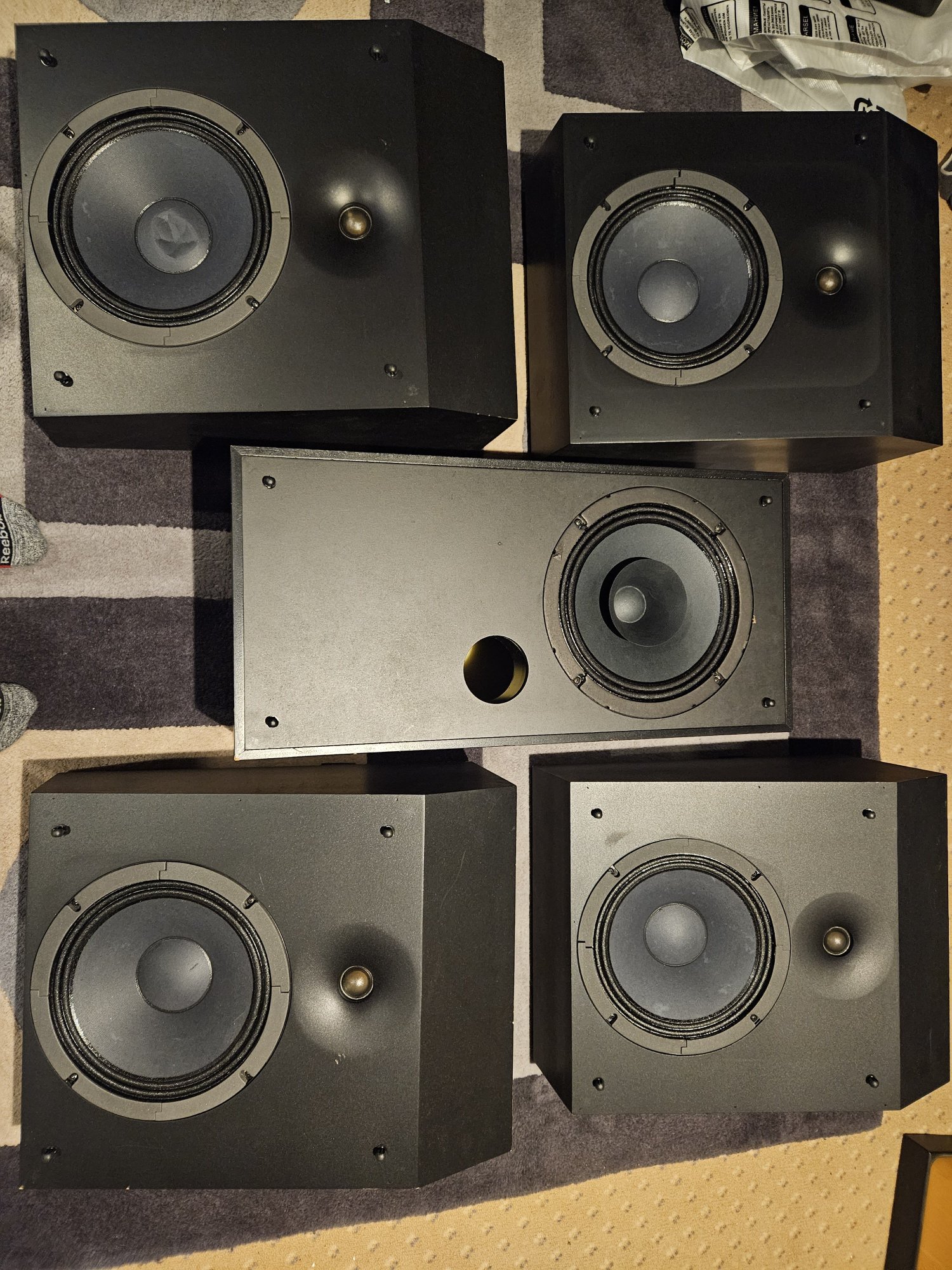 Krix Cinema Speakers x 5 - Stereo, Home Cinema, Headphones Components ...