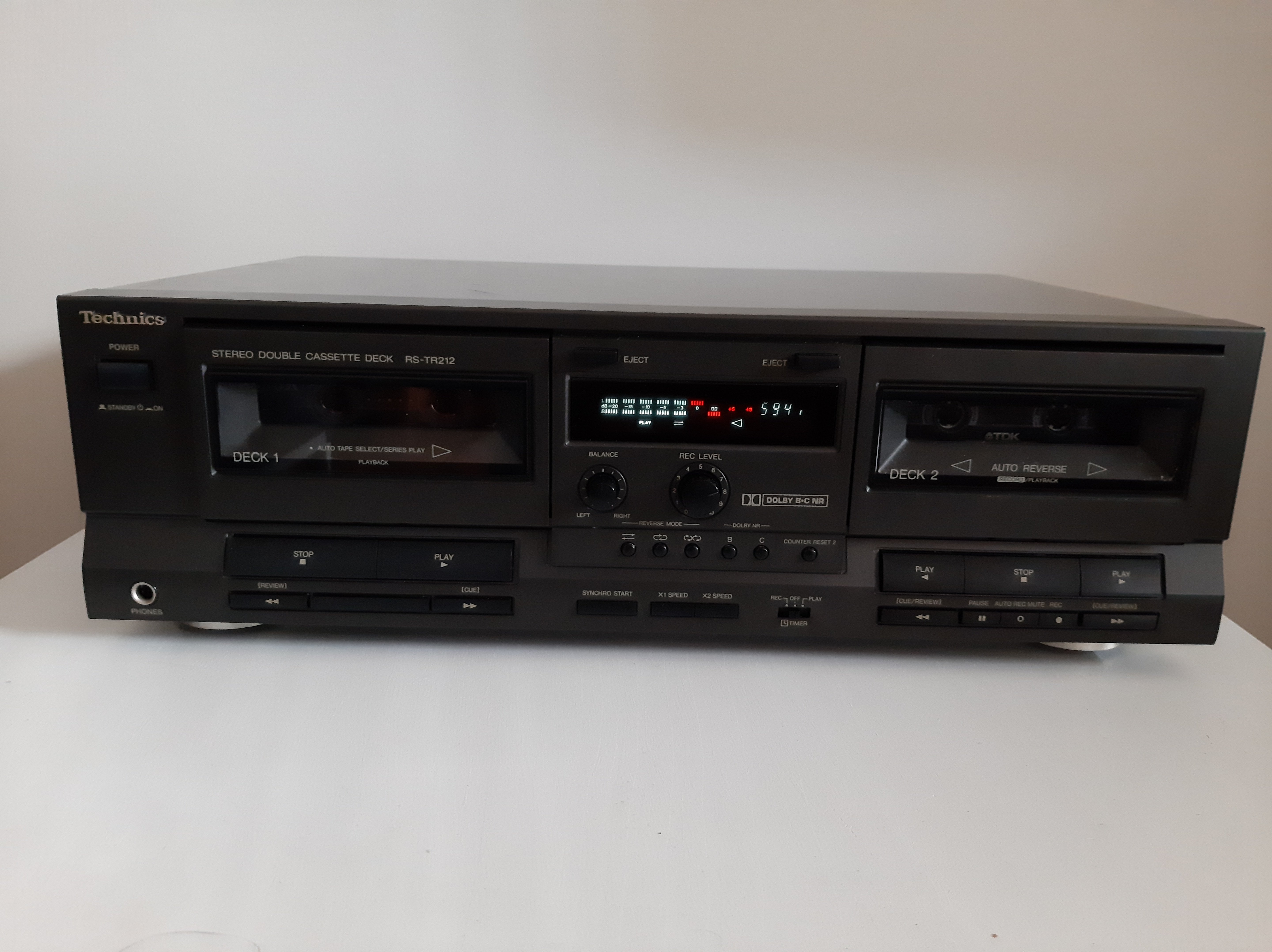 Technics RS-TR212 stereo double cassette player - Stereo, Home Cinema, Headphones Components ...