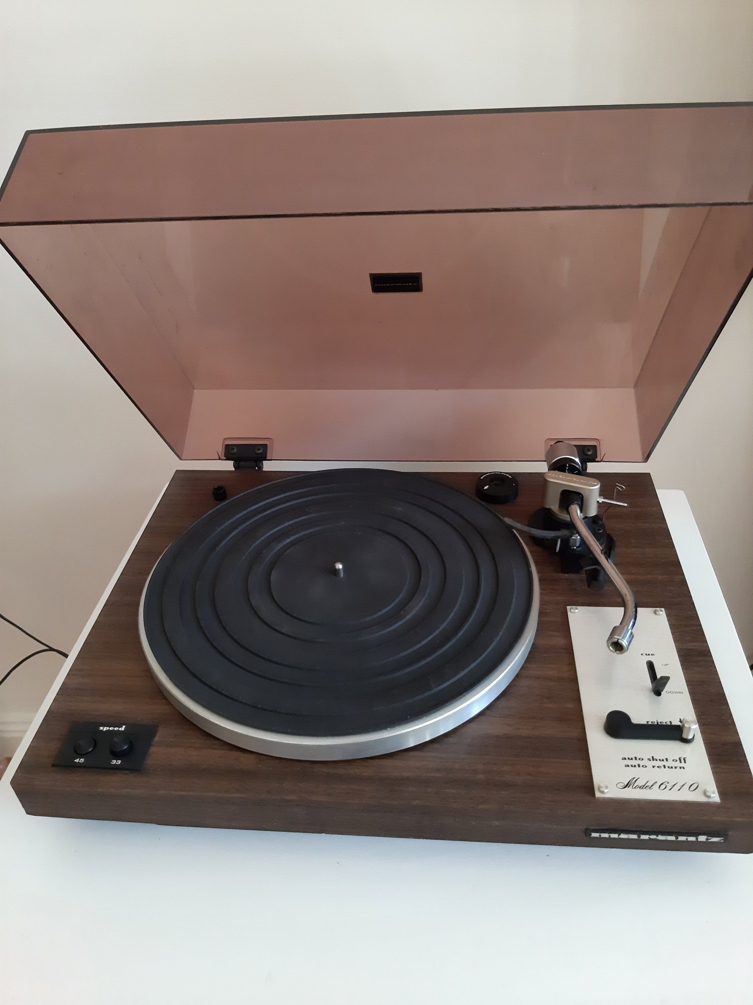 Marantz turntable model 6110 for repairs/restoration - Stereo, Home ...