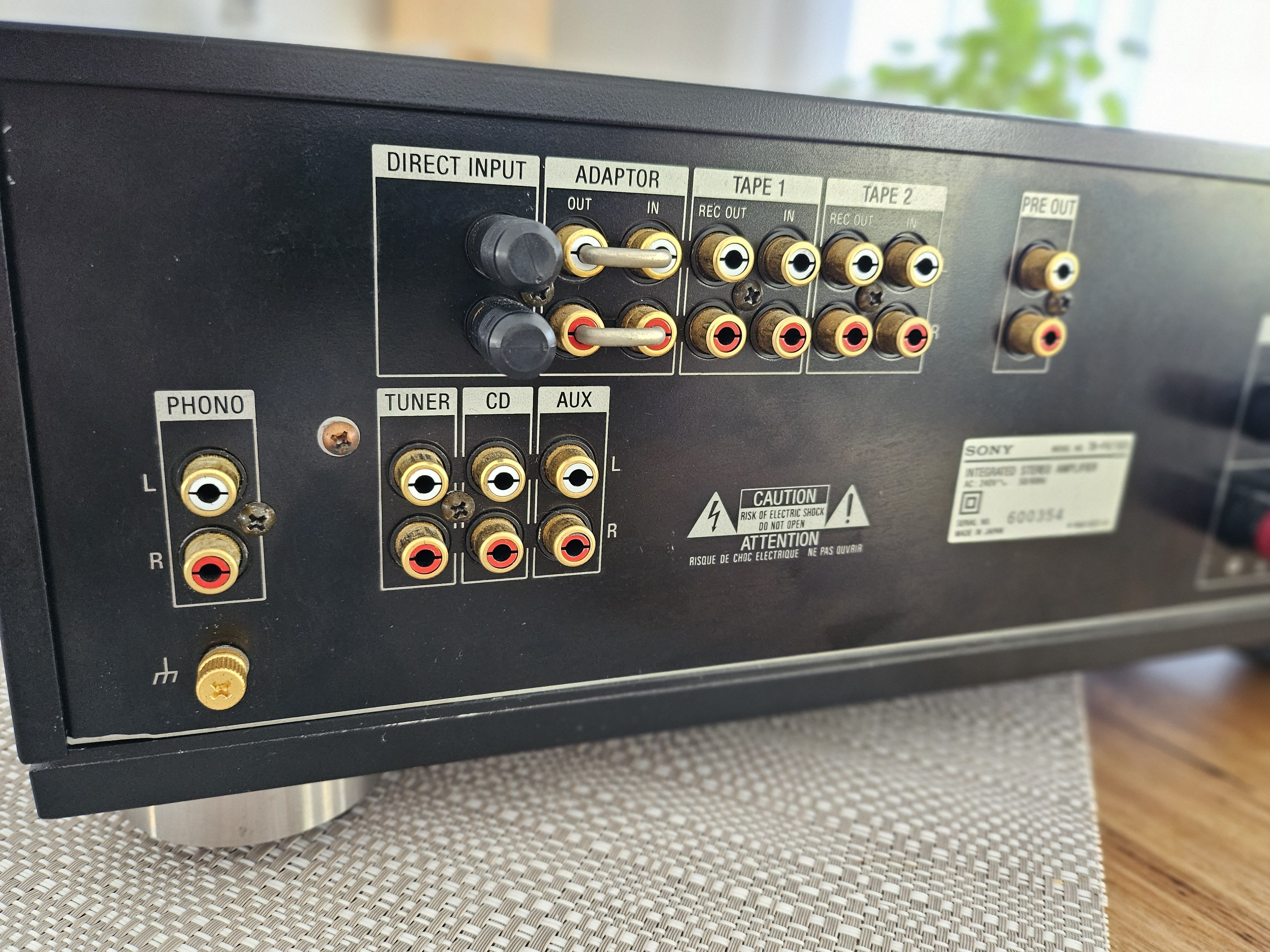 Sony TA-F670ES Integrated Amplifier - Stereo, Home Cinema, Headphones ...