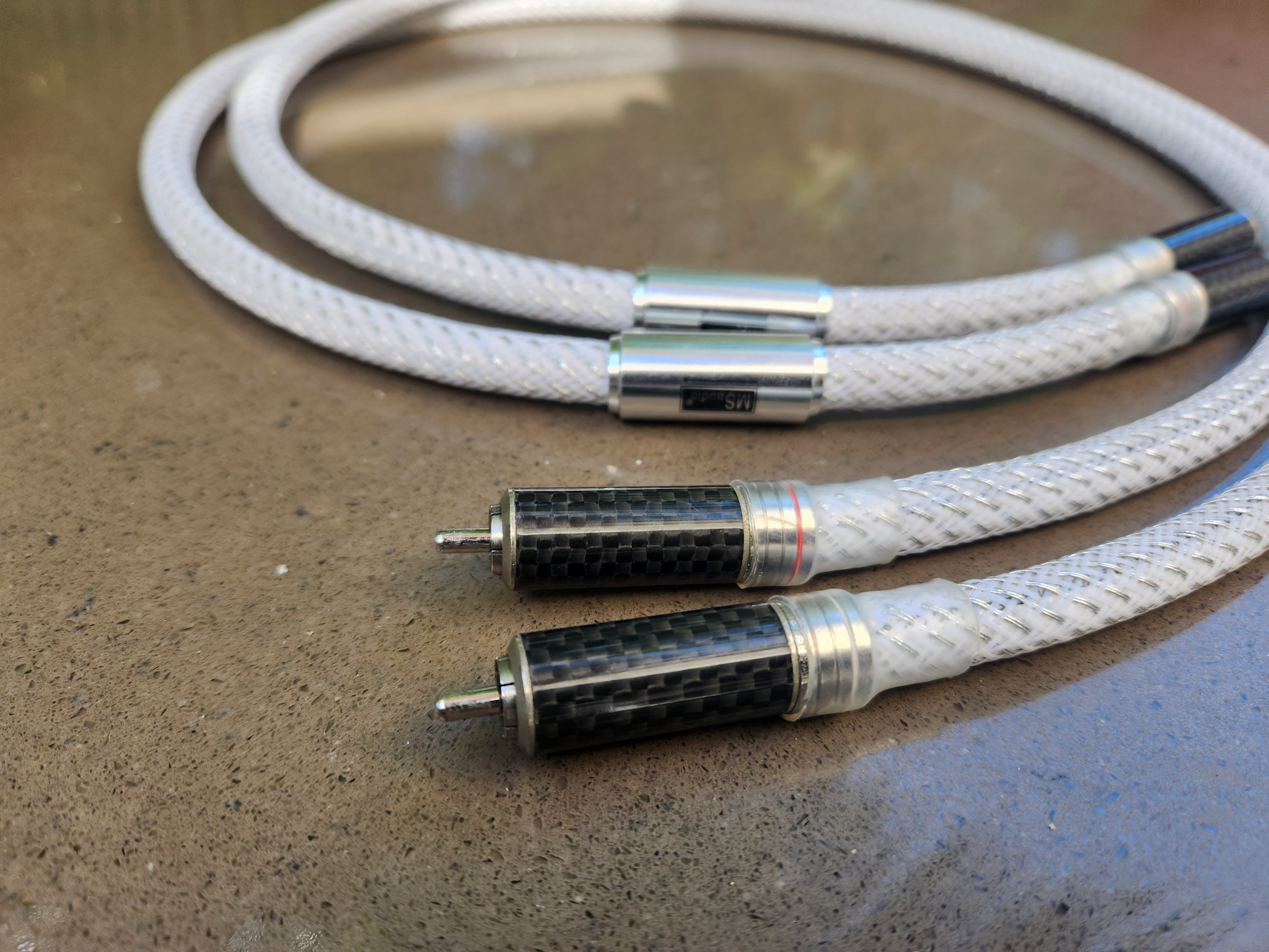 MS Audio Pure Silver RCA Interconne - Hi-Fi and Cinema Cables ...