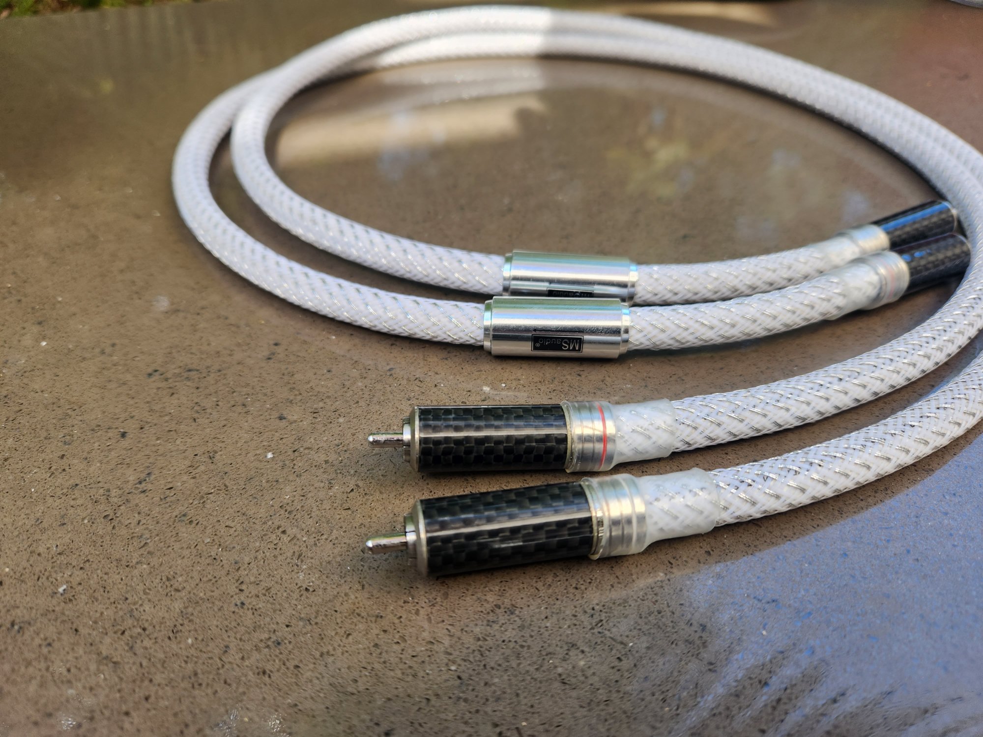 MS Audio Pure Silver RCA Interconne - Hi-Fi and Cinema Cables ...
