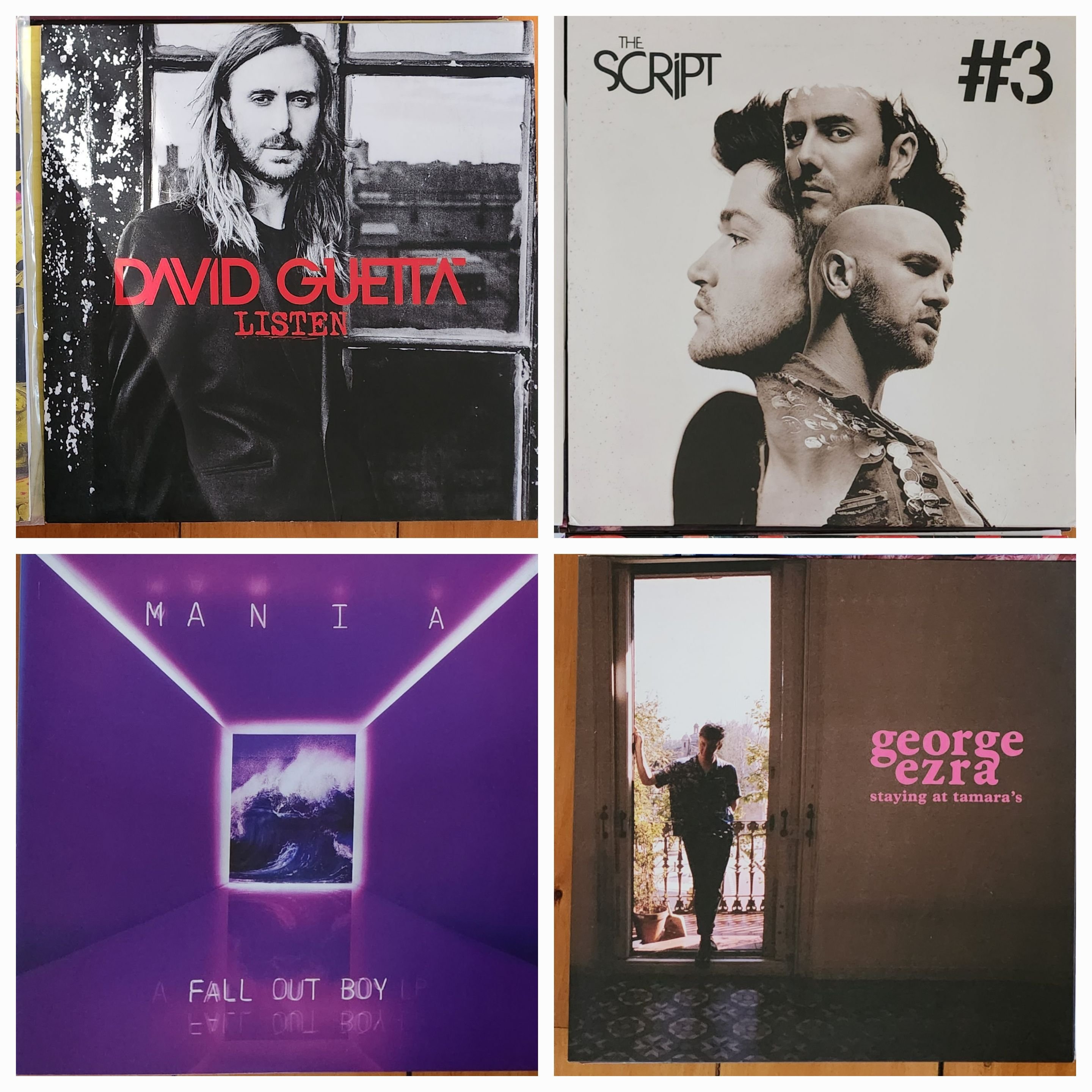 SOLD ELSEWHERE: 4 x modern records |﻿ Vinyl, CD, and Blu-ray
