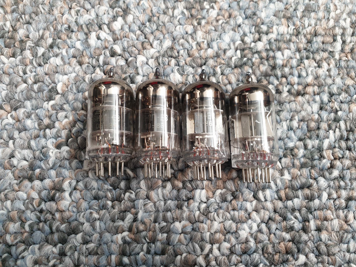 4x matched 6N1P-EV, EB Voskhod 6Н1П [6BQ7, 6BK7] - Hi-Fi and Cinema ...