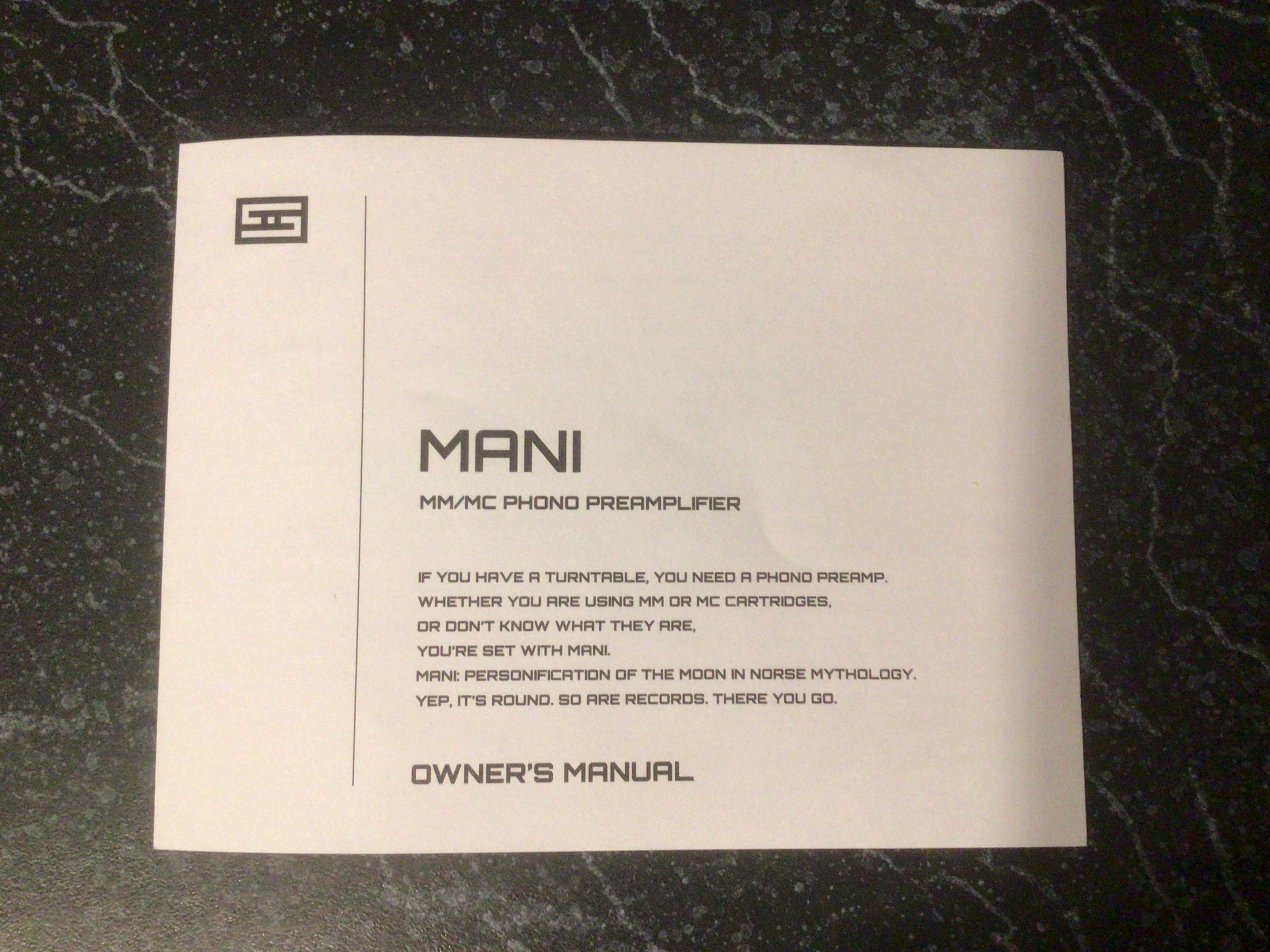 Schiit Mani MM/MC phono pre amp |﻿ Stereo, Home Cinema, Headphones ...