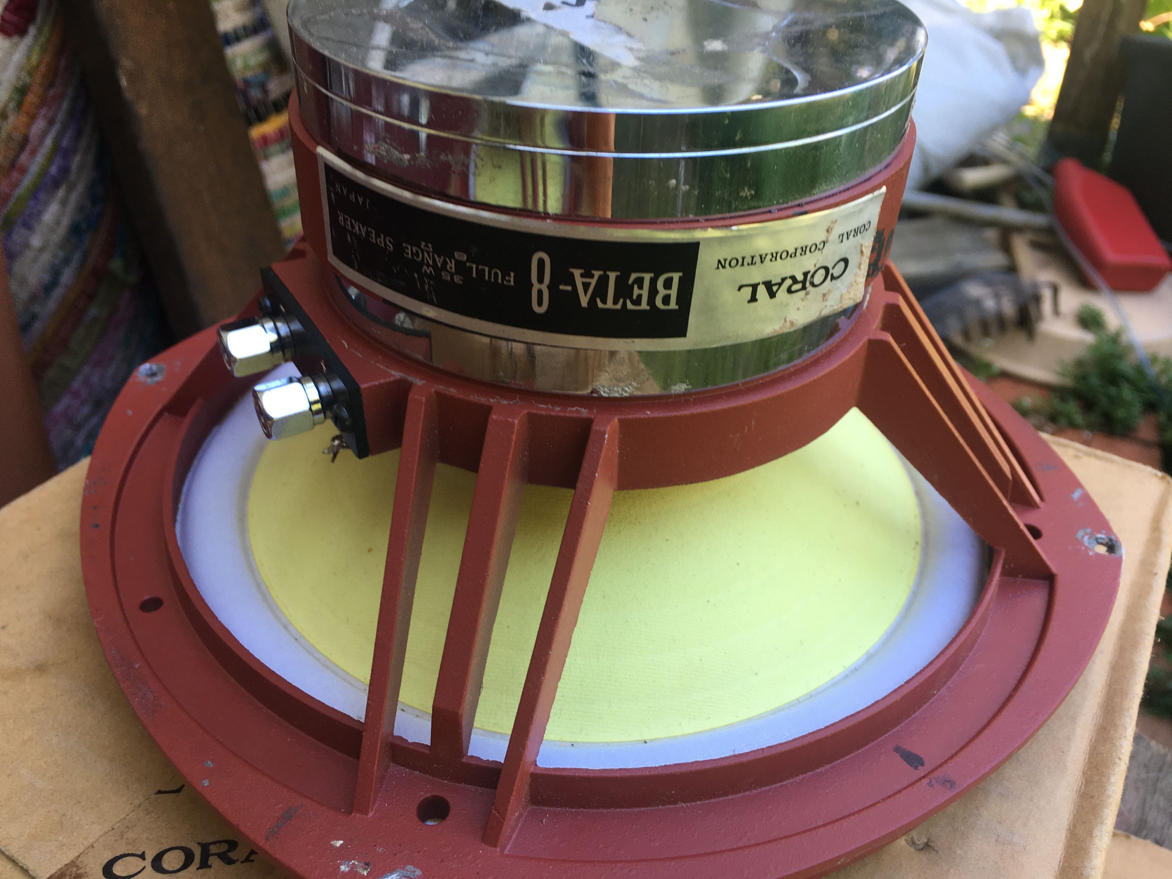 Coral Beta 8ts Full Range Drivers |﻿ Hi-Fi and Cinema Cables & Accessories