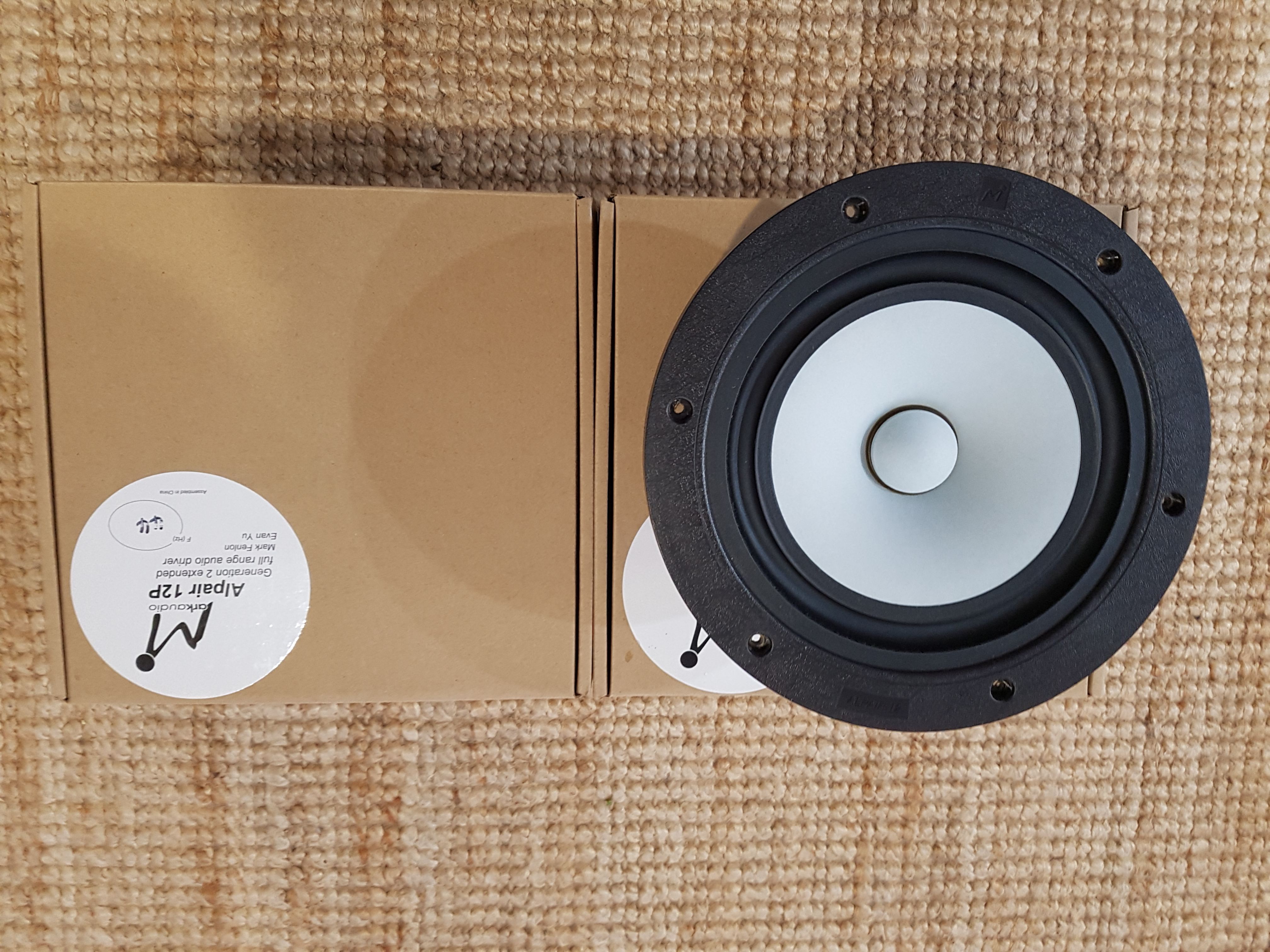 Mark Audio Alpair 12P Full Range Drivers - Hi-Fi and Cinema Cables ...