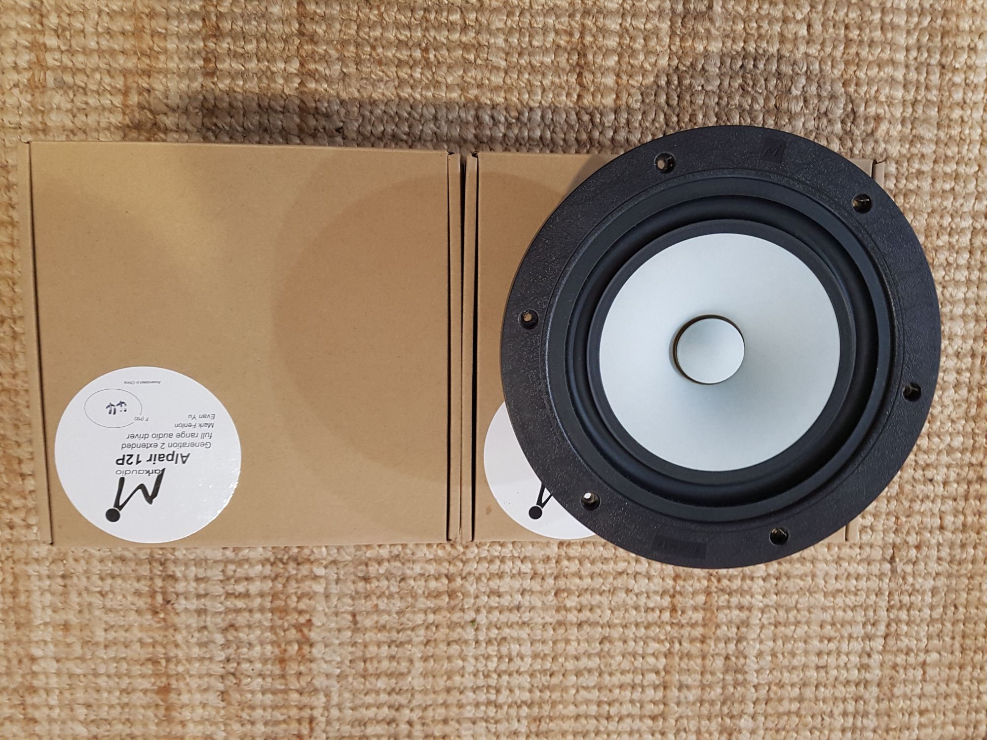 Mark Audio Alpair 12P Full Range Drivers - Hi-Fi and Cinema Cables ...