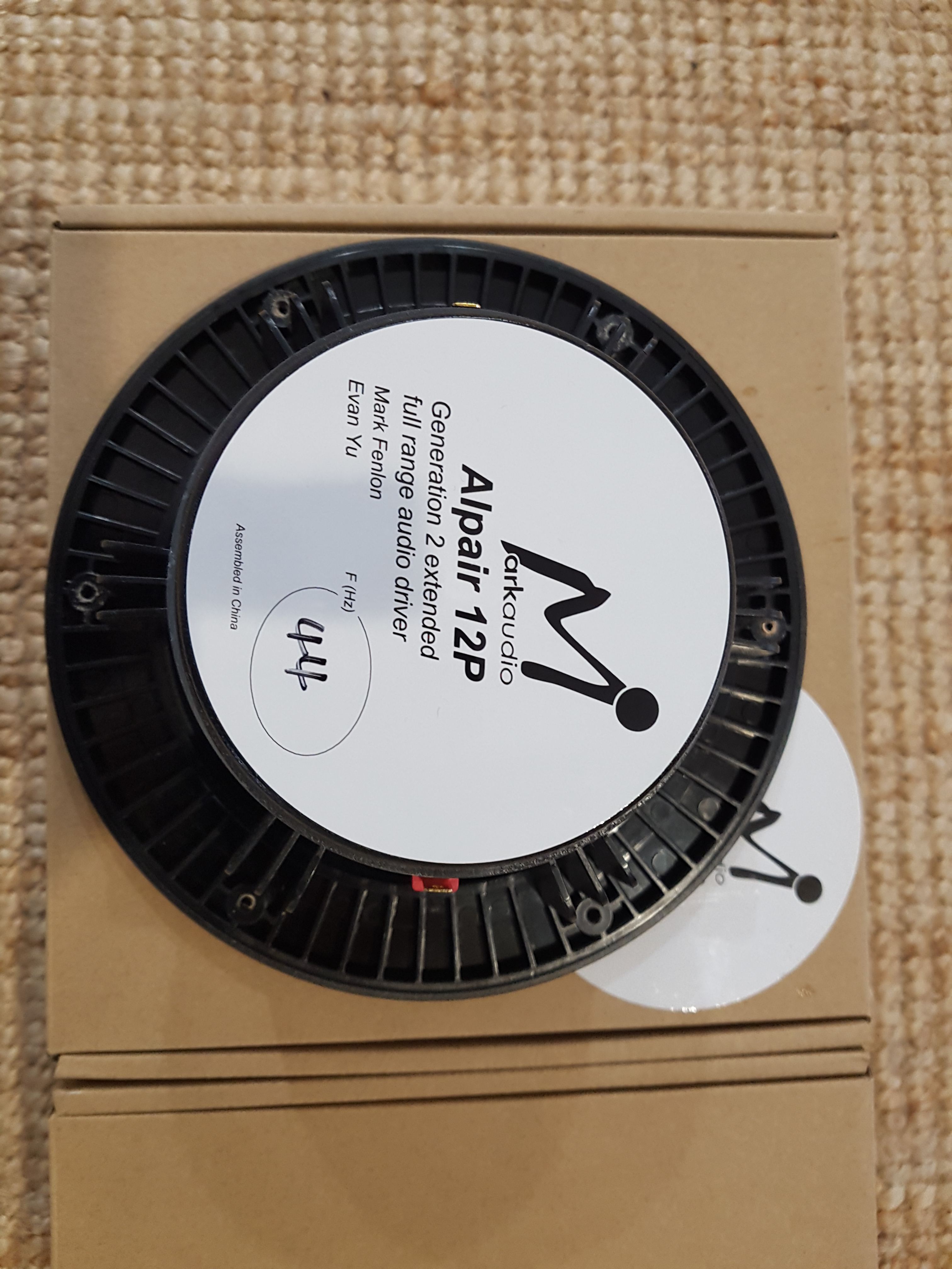 Mark Audio Alpair 12P Full Range Drivers - Hi-Fi and Cinema Cables & Accessories - StereoNET