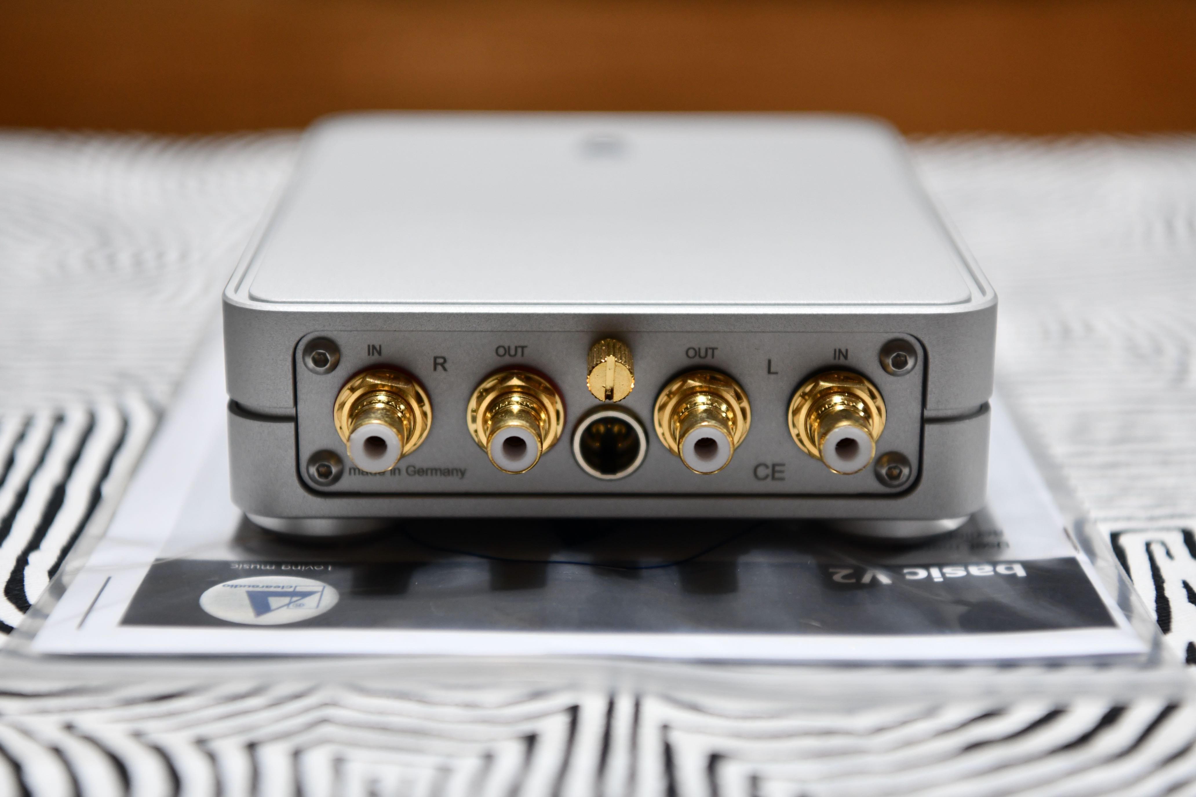 Clearaudio Basic V2 MM/MC Phono Stage - Silver - Stereo, Home Cinema ...