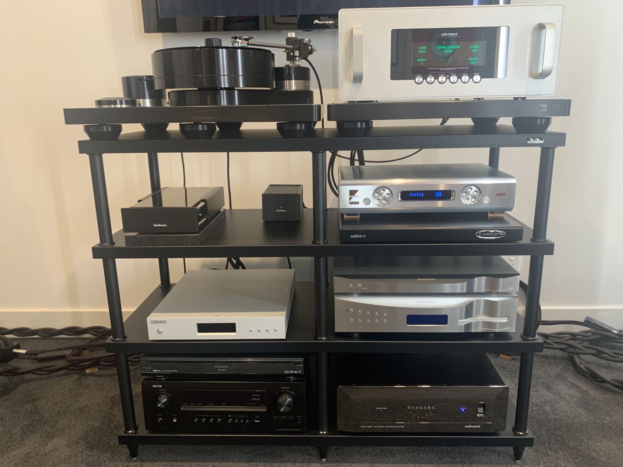 FS: Solidsteel S4-4 Rack - Double wide and 4 shelves! - Hi-Fi and ...