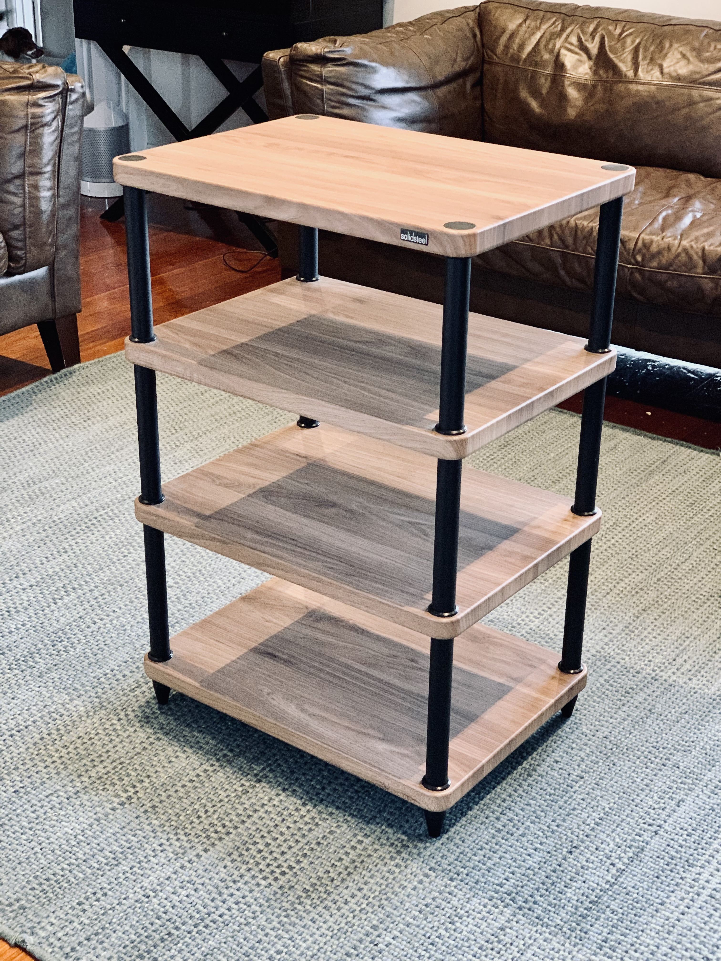 Premium Solidsteel rack (4 shelves) - Hi-Fi and Cinema Cables ...