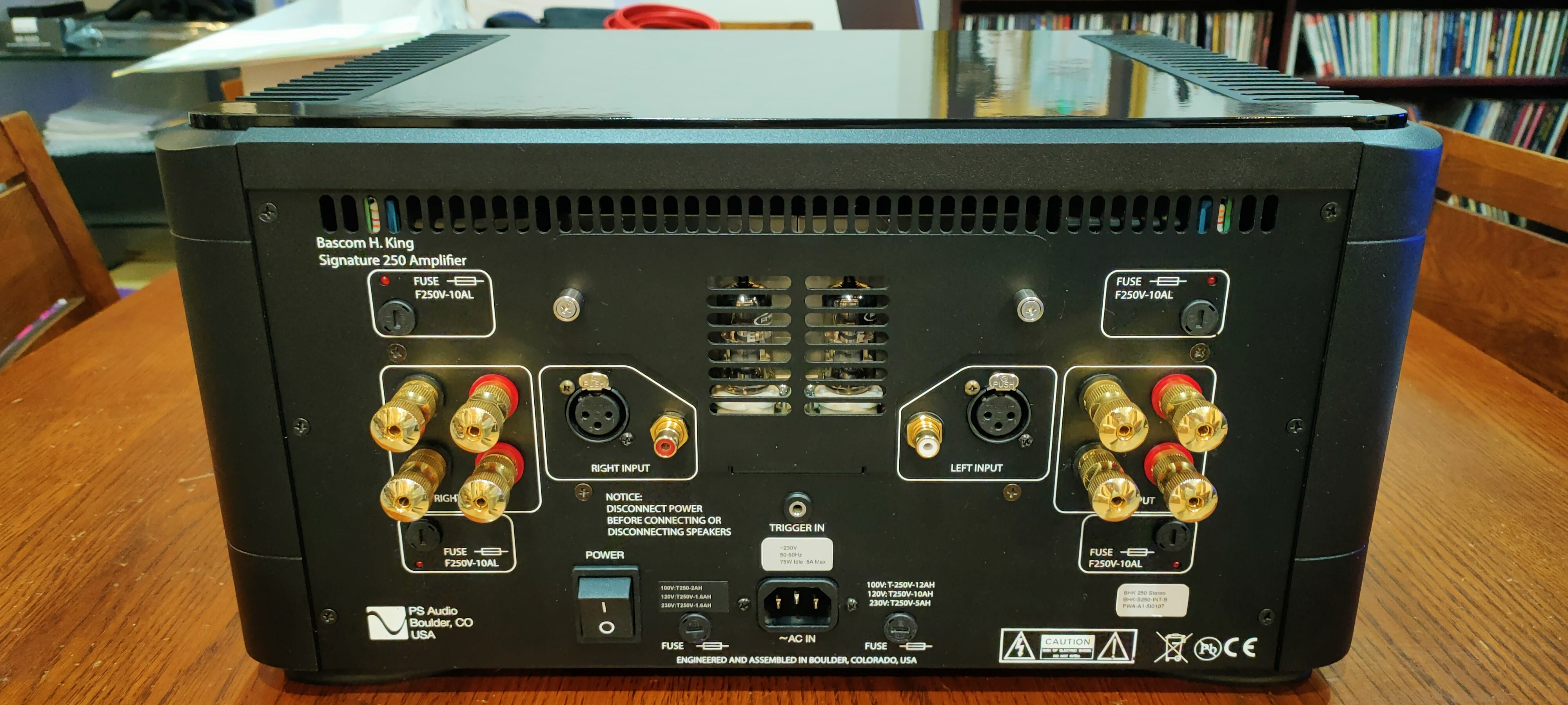 PS Audio BHK Pre Amp and BHK Signature 250 Power amp. |﻿ Stereo, Home ...